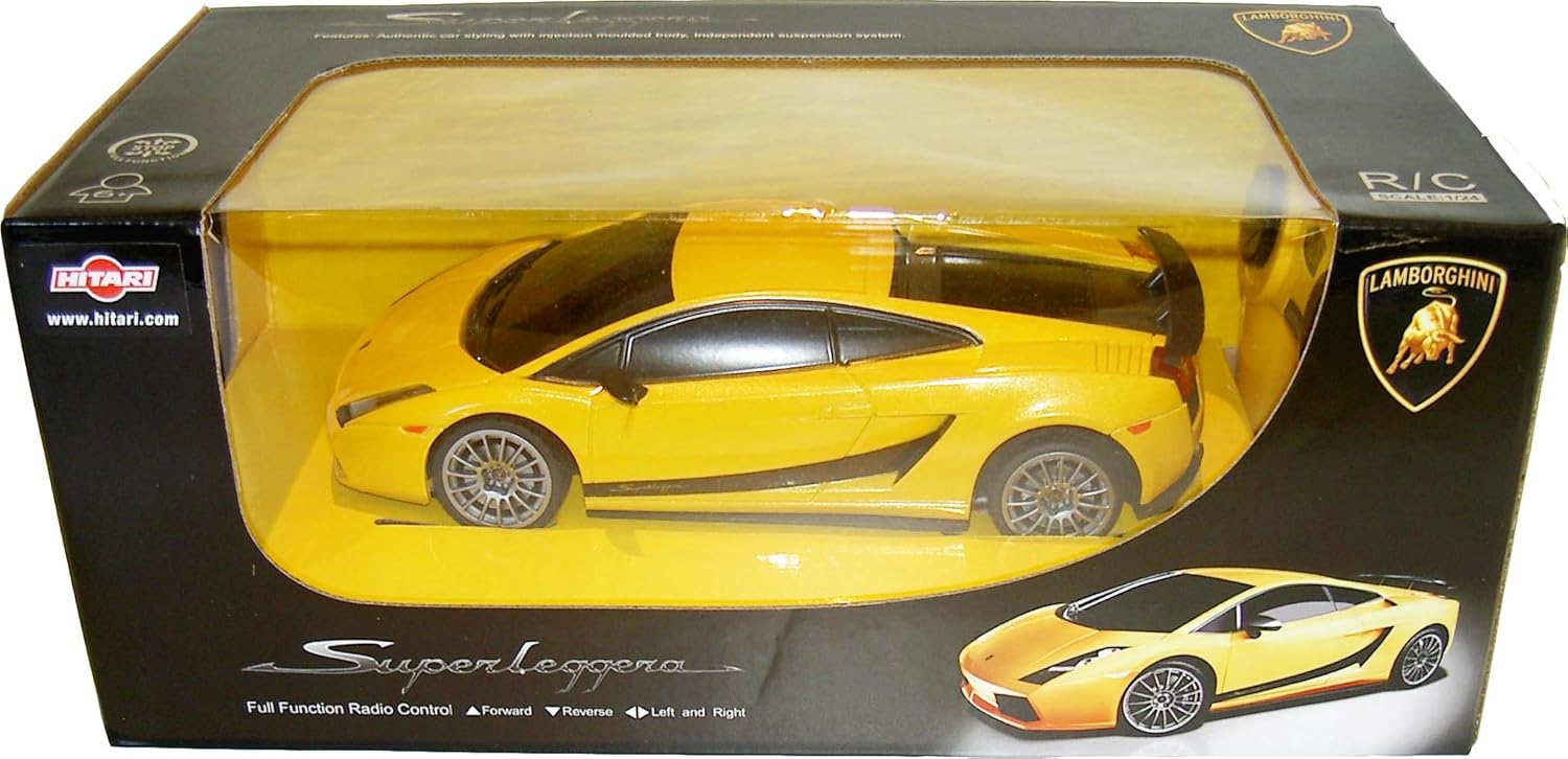Lamborghini Gallardo Superleggera Radio Controlled 1/24 Scale Car - Colour may vary ...