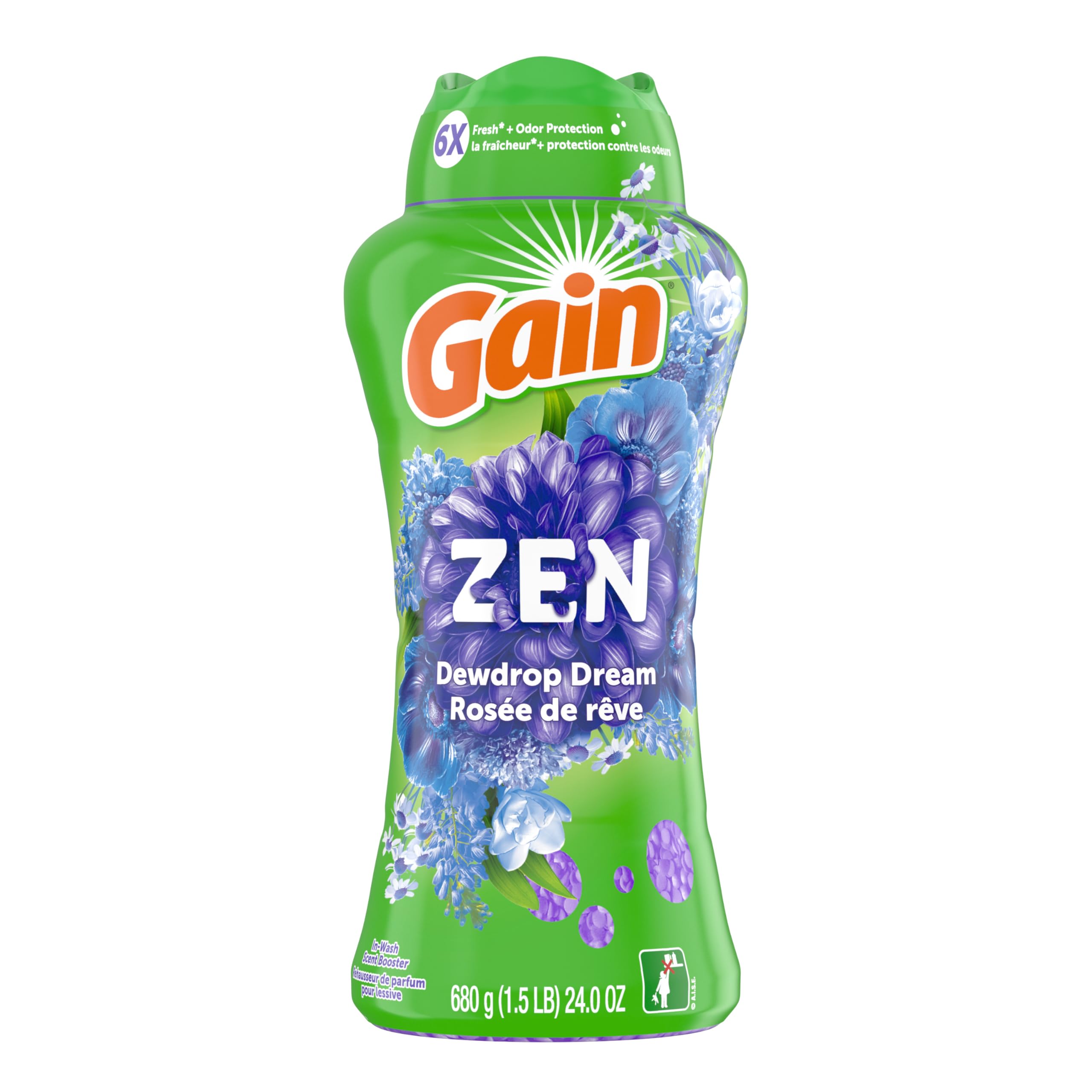 Gain In-Wash Laundry Scent Booster Beads, Zen, 680 Grams : Amazon.ca ...