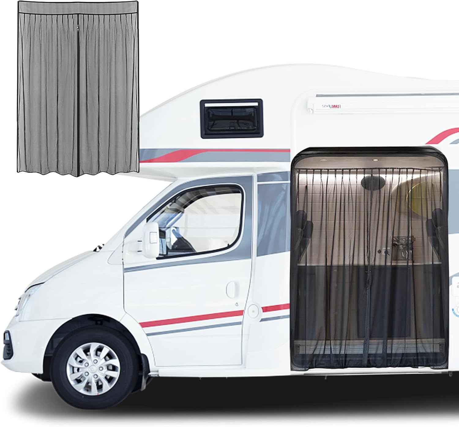 Amazon.com: SIRUITON Magnetic Fly Screen for Sprinter Camper and Other ...