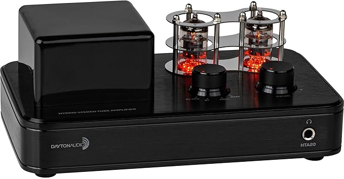 Amazon.com: Dayton Audio HTA20 Integrated Stereo Hybrid Hi-Fi Vacuum ...