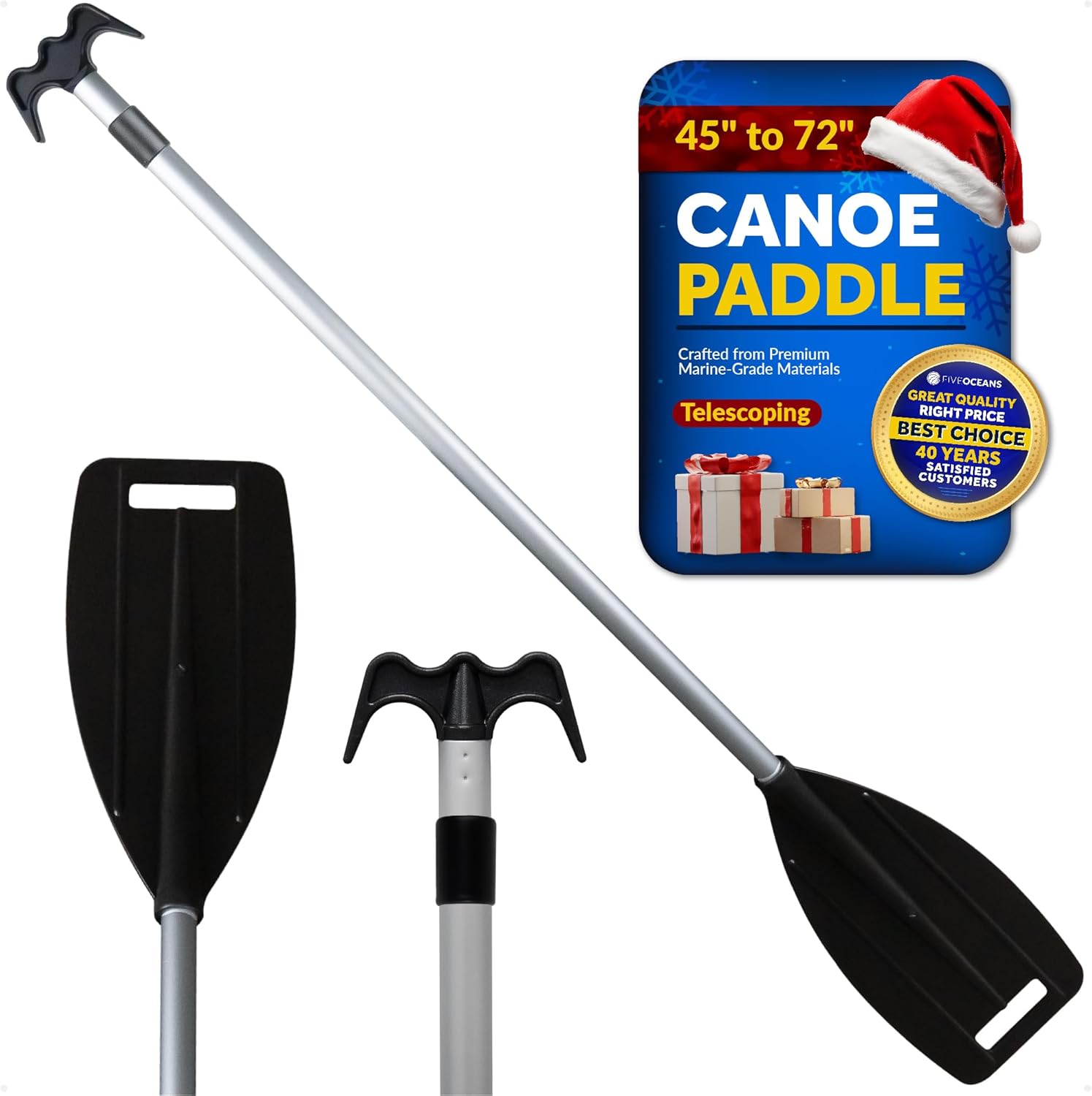 Lightweight Canoe Paddle and Boat Hook with Anodized Nepal | Ubuy