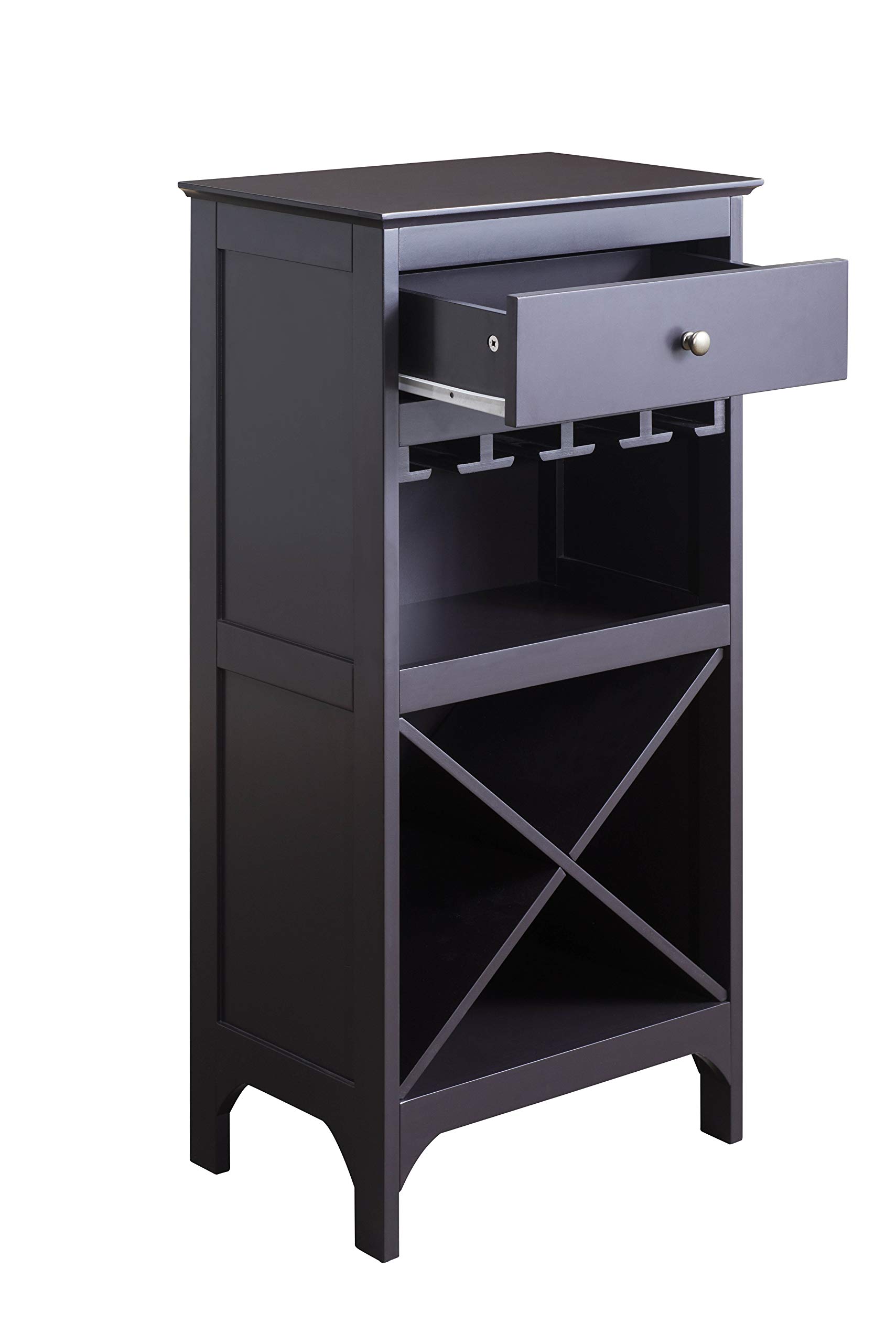 Black 18-Cubby Bar Wine Cabinet | atelier-yuwa.ciao.jp