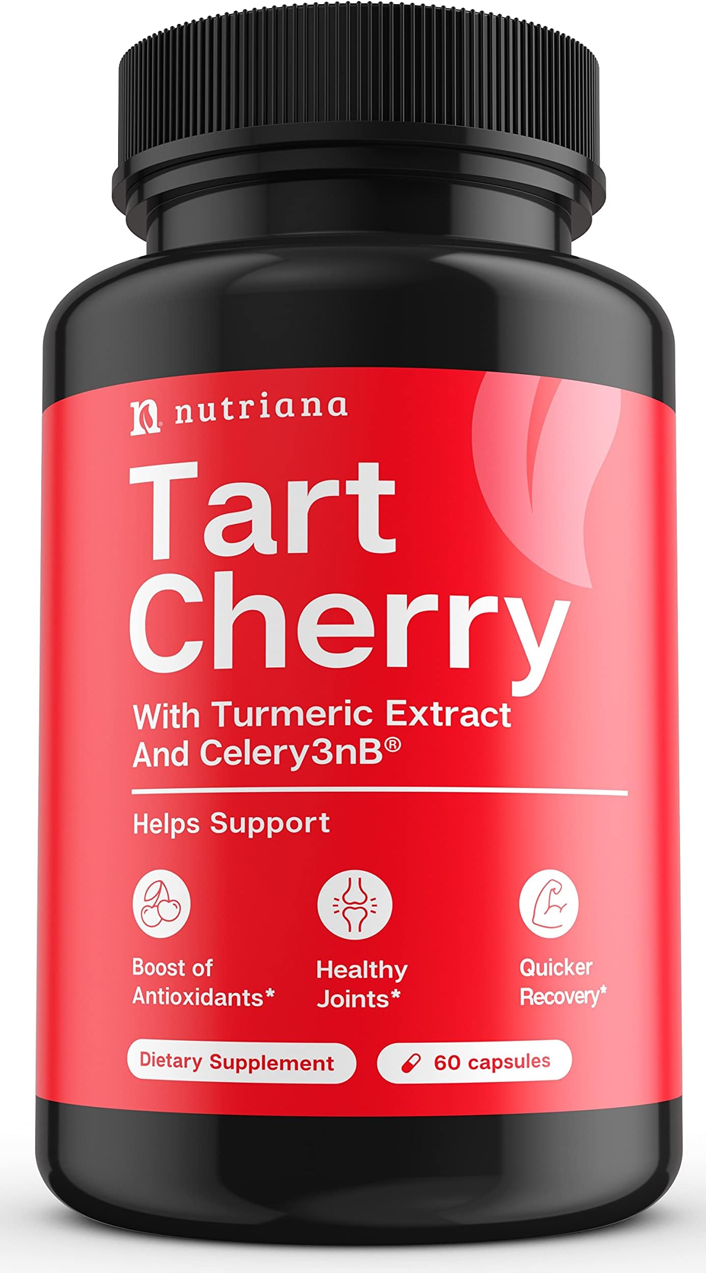 Amazon.com: Tart Cherry Extract Capsules – 2500 mg Tart Cherry ...