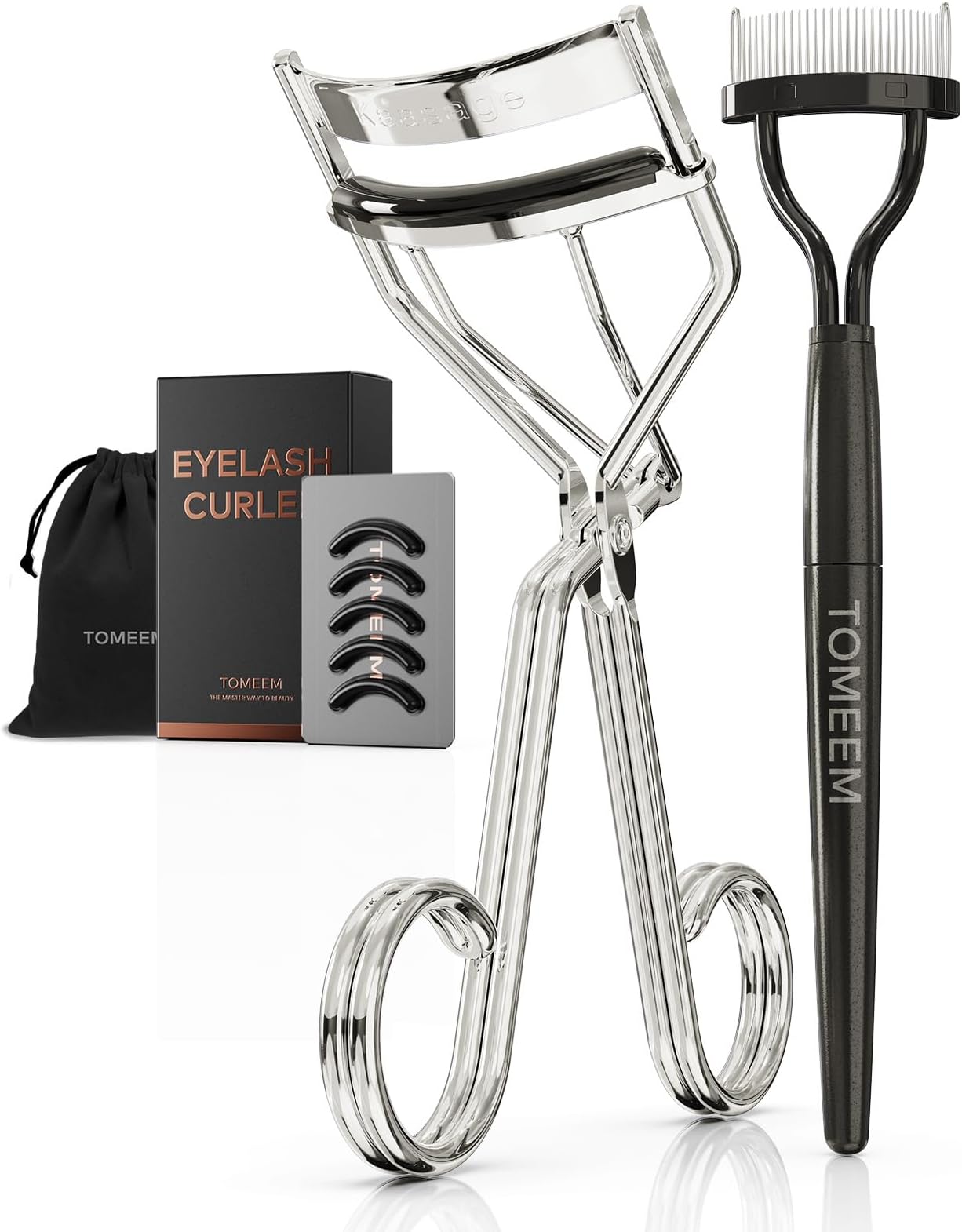 Amazon.com : Eyelash Curler with Comb, Professional Volumizing Lash ...