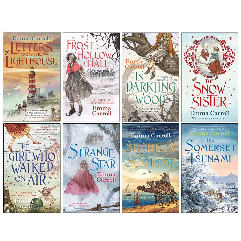 Emma Carroll 8 Books Collection Set Letters From The Lighthouse ...