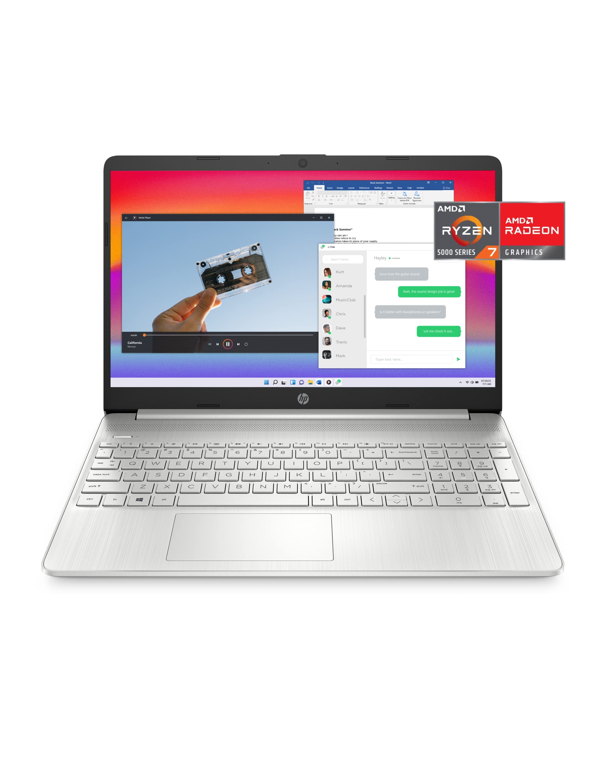 Buy HP 15 6 inch Laptop AMD Ryzen 7 5700U 8 GB RAM 256 GB SSD HD