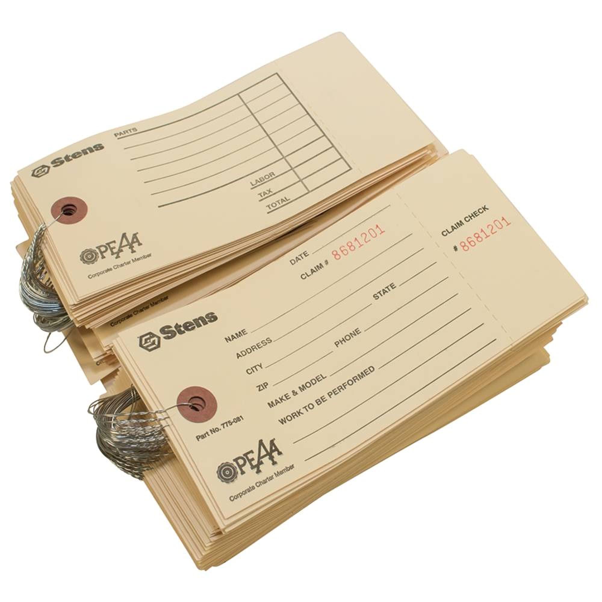Amazon.com: Stens Genuine Service Repair Tag/Part# 775-081 : Office ...