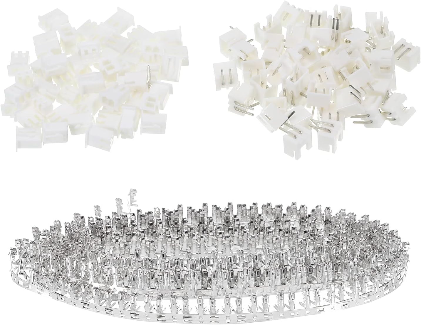 Amazon.com: MECCANIXITY 2.54mm Connector 3 Pin Male Adapter Right Angle ...