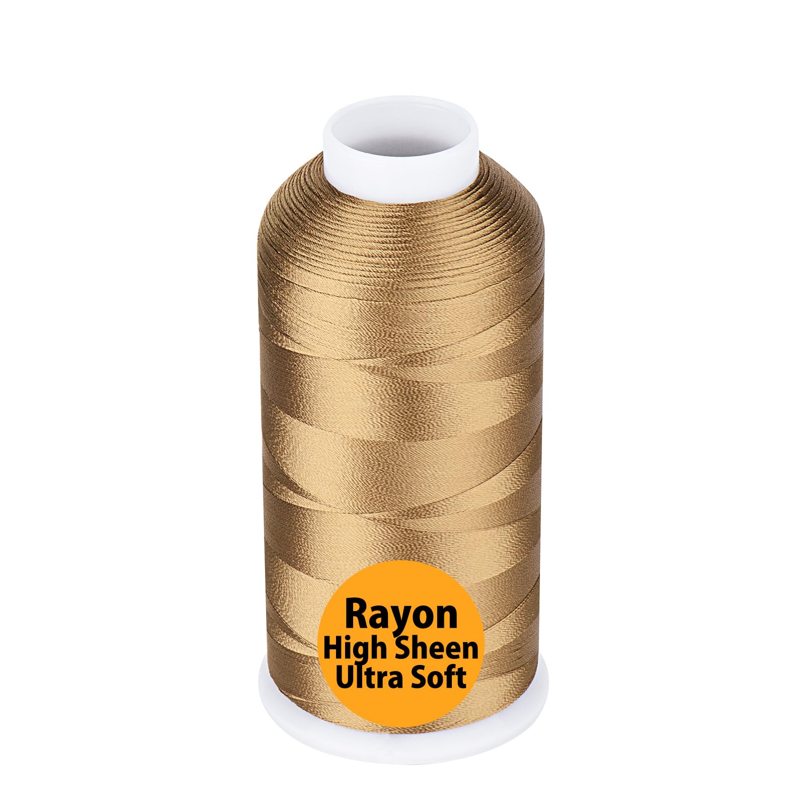 Amazon.com: Simthread Rayon Embroidery Thread 5500 Yards, 40wt 100% ...