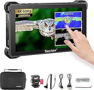 Desview R7III Camera Field Monitor 7 Inch 2800 nits Touchscreen Full HD ...