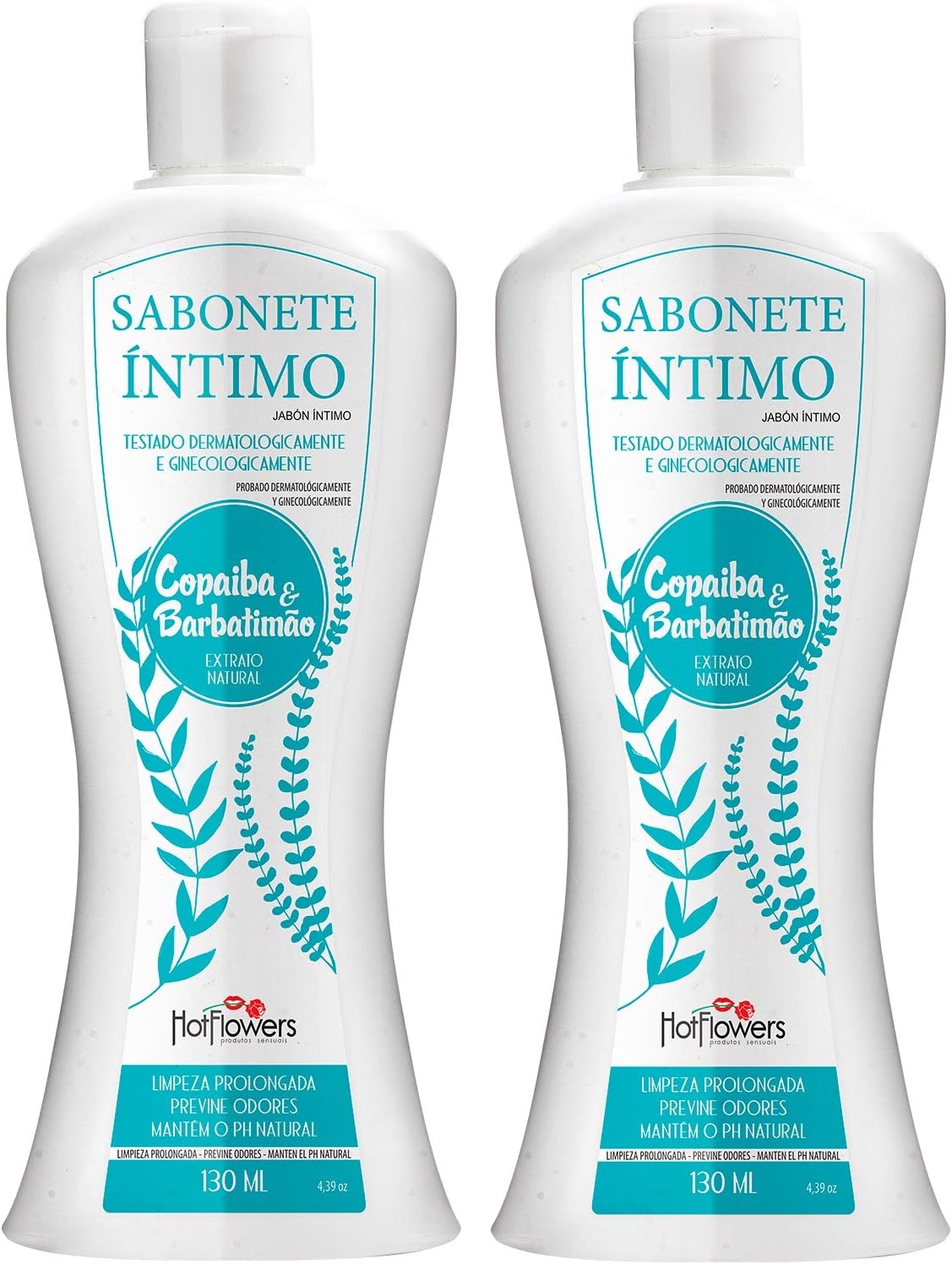 Kit 02 Sabonete Íntimo Líquido Feminino Copaíba e Barbatimão | Amazon ...