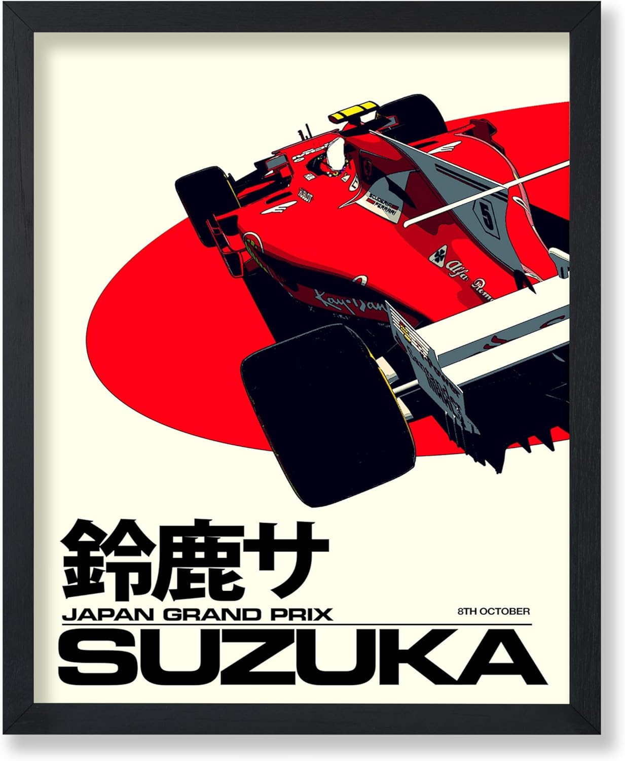 Amazon.com: Poster Master Vintage Car Racing Poster - Retro Japan Print ...