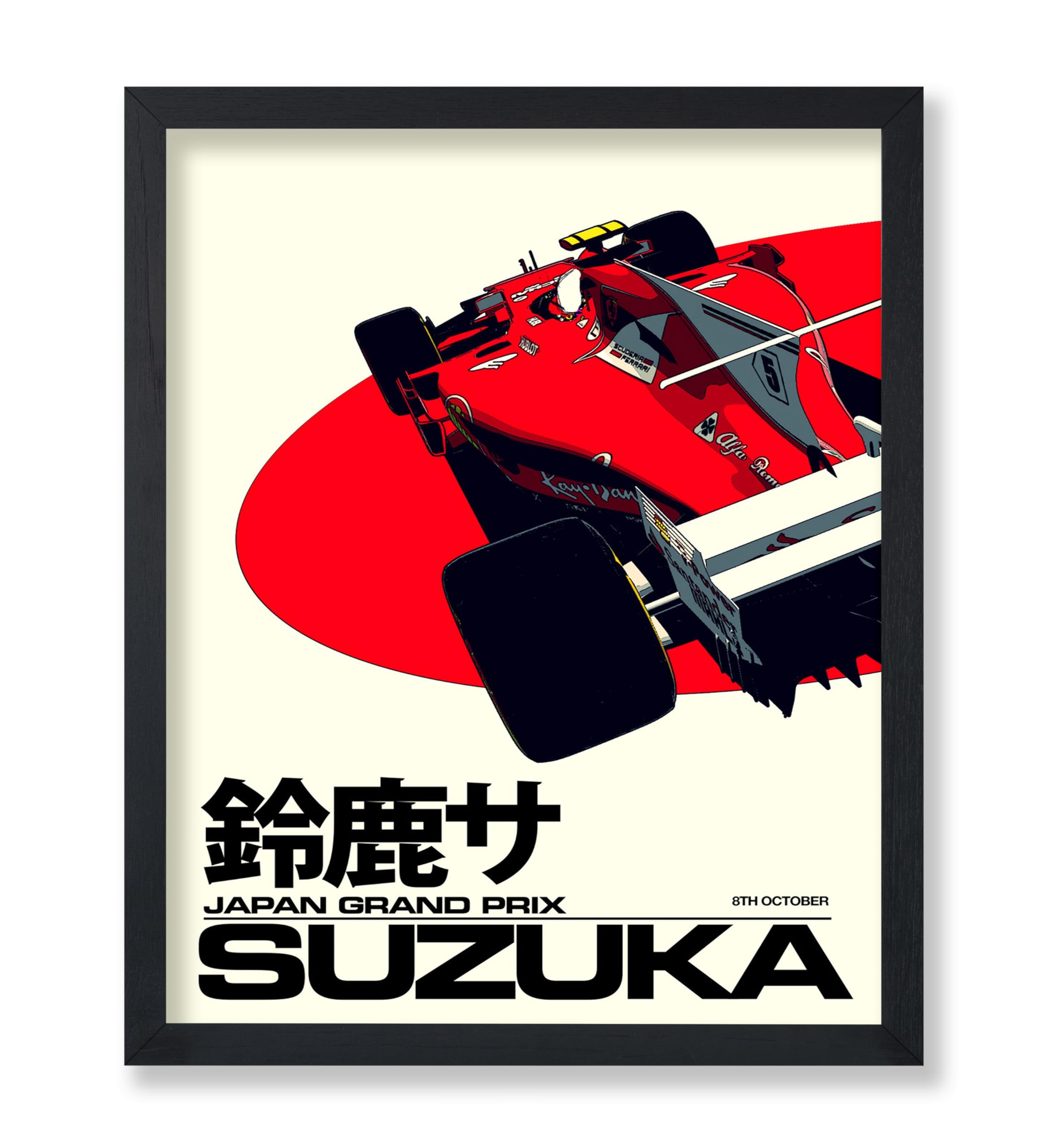 Amazon.com: Poster Master Vintage Car Racing Poster - Retro Japan Print ...