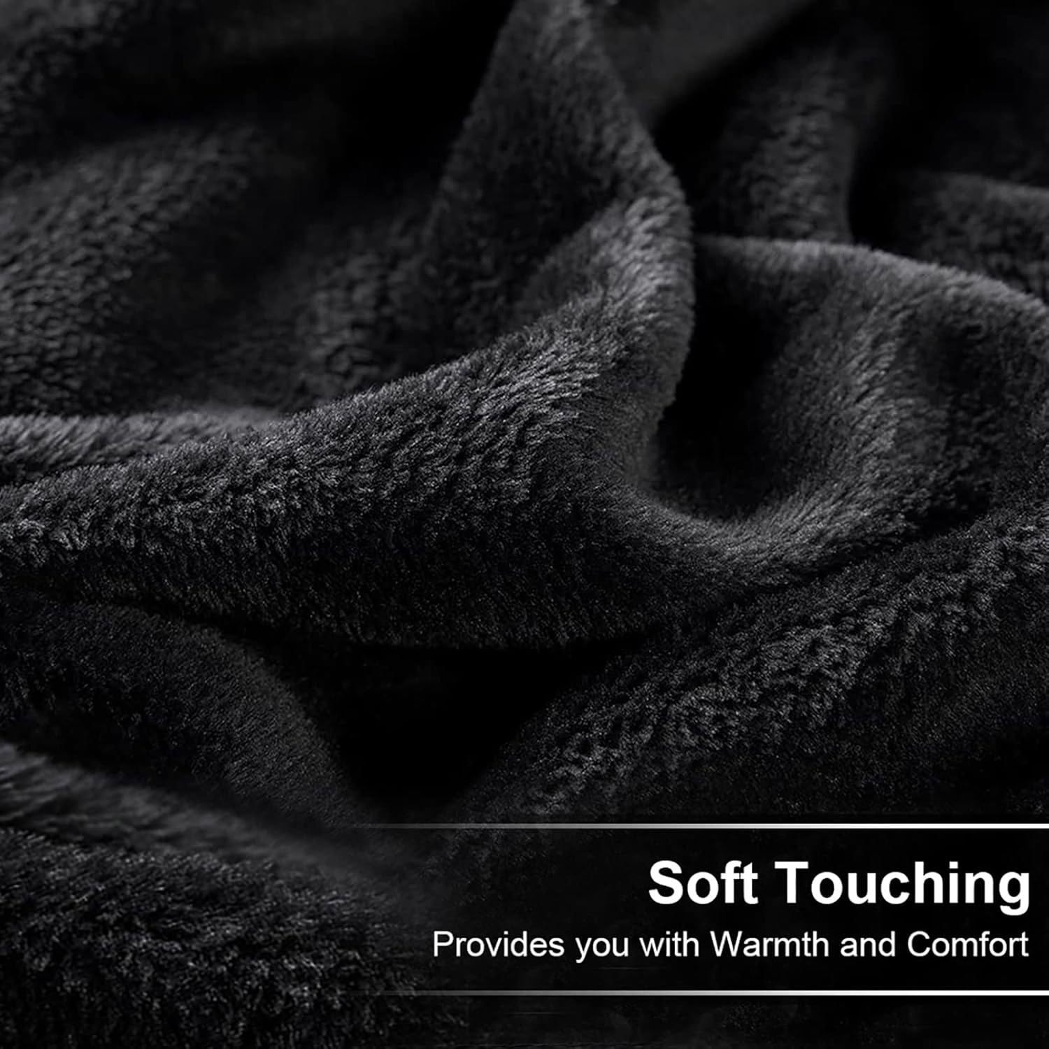 Manta suave tamaño Queen cálida y mullida de microfelpa ligera de forro ...