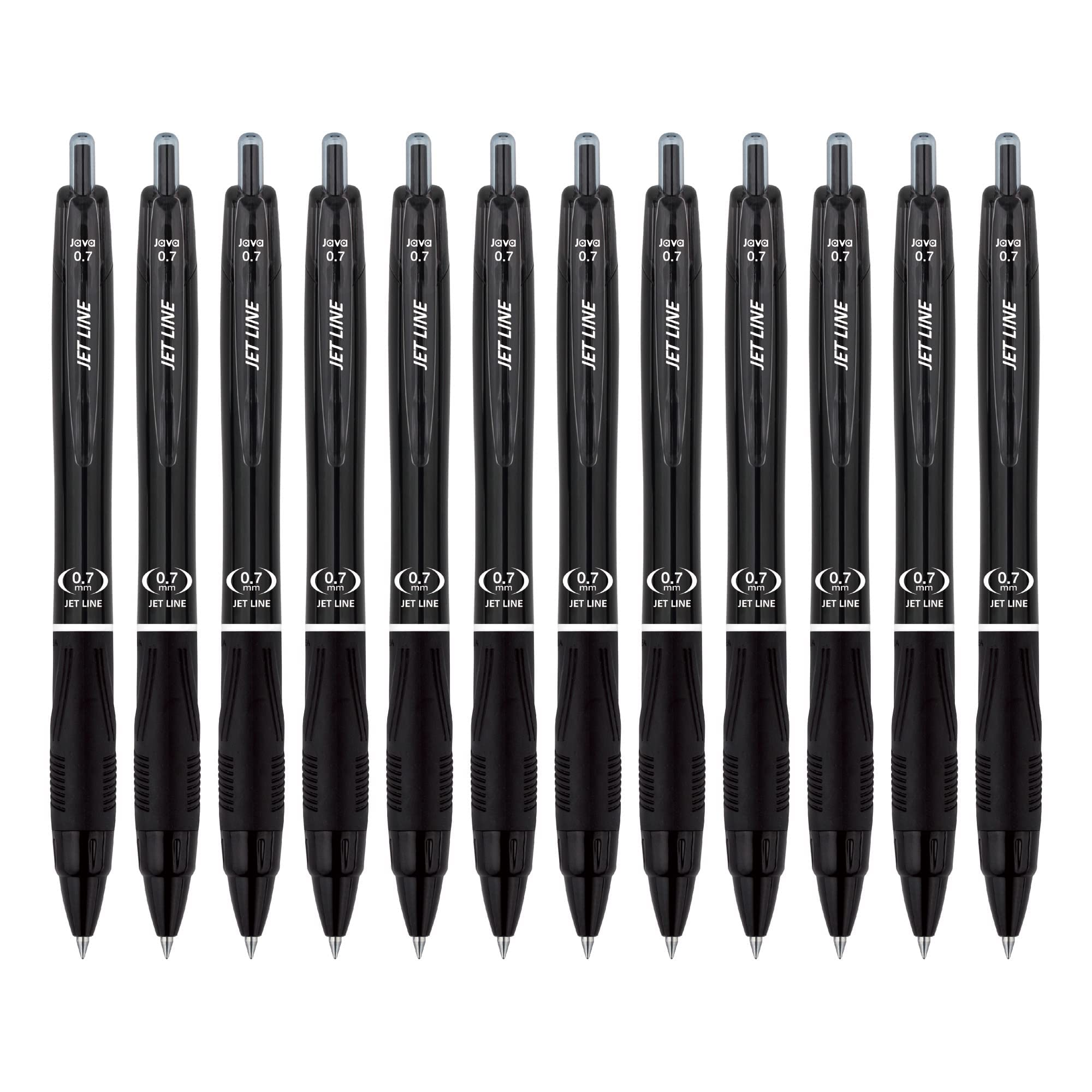 JVPEN Ballpoint Pen Office Supplies - Consistent Smooth Writing, Jet ...
