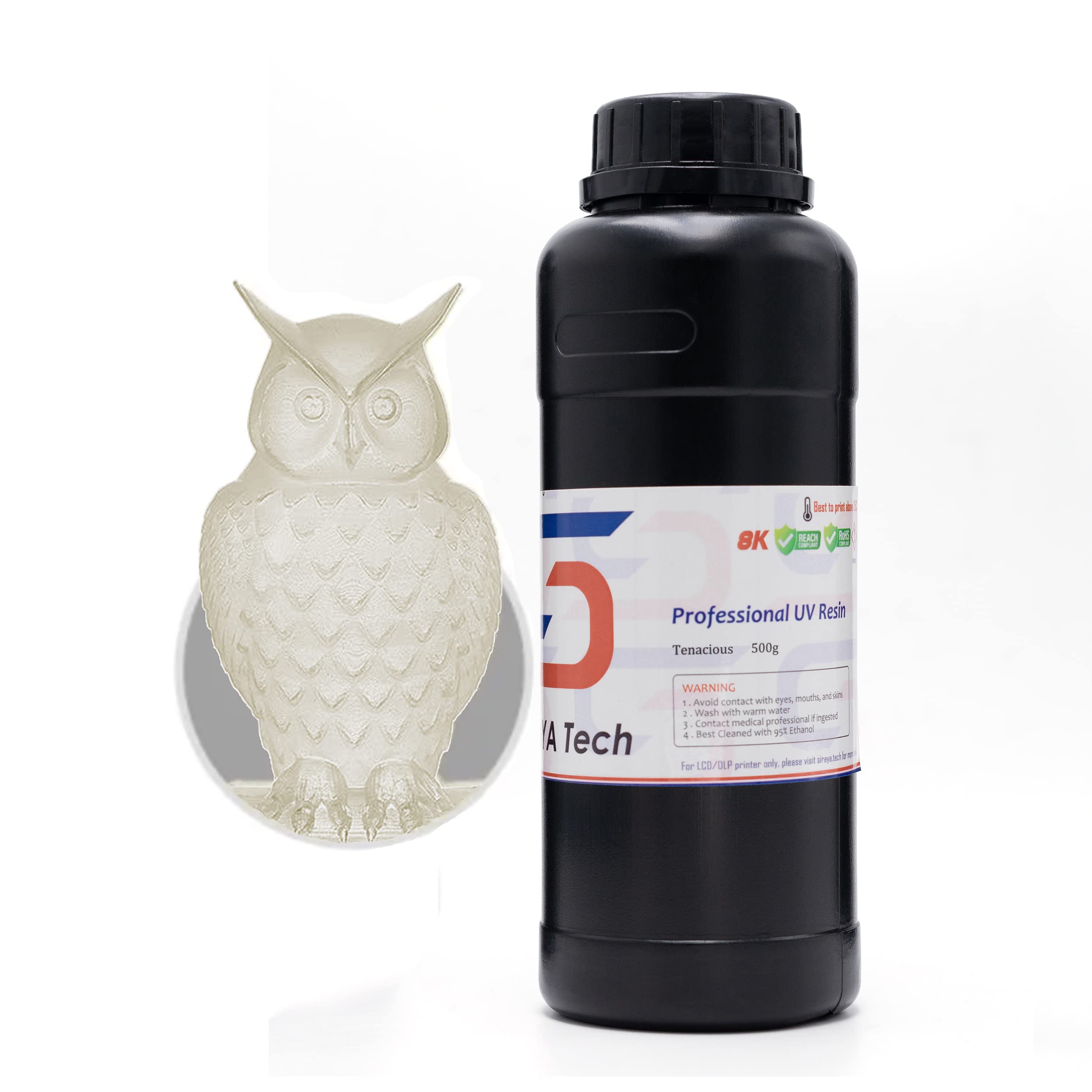 Snapklik.com : Siraya Tech Tenacious 3D Printer Resin Flexible 405nm UV ...