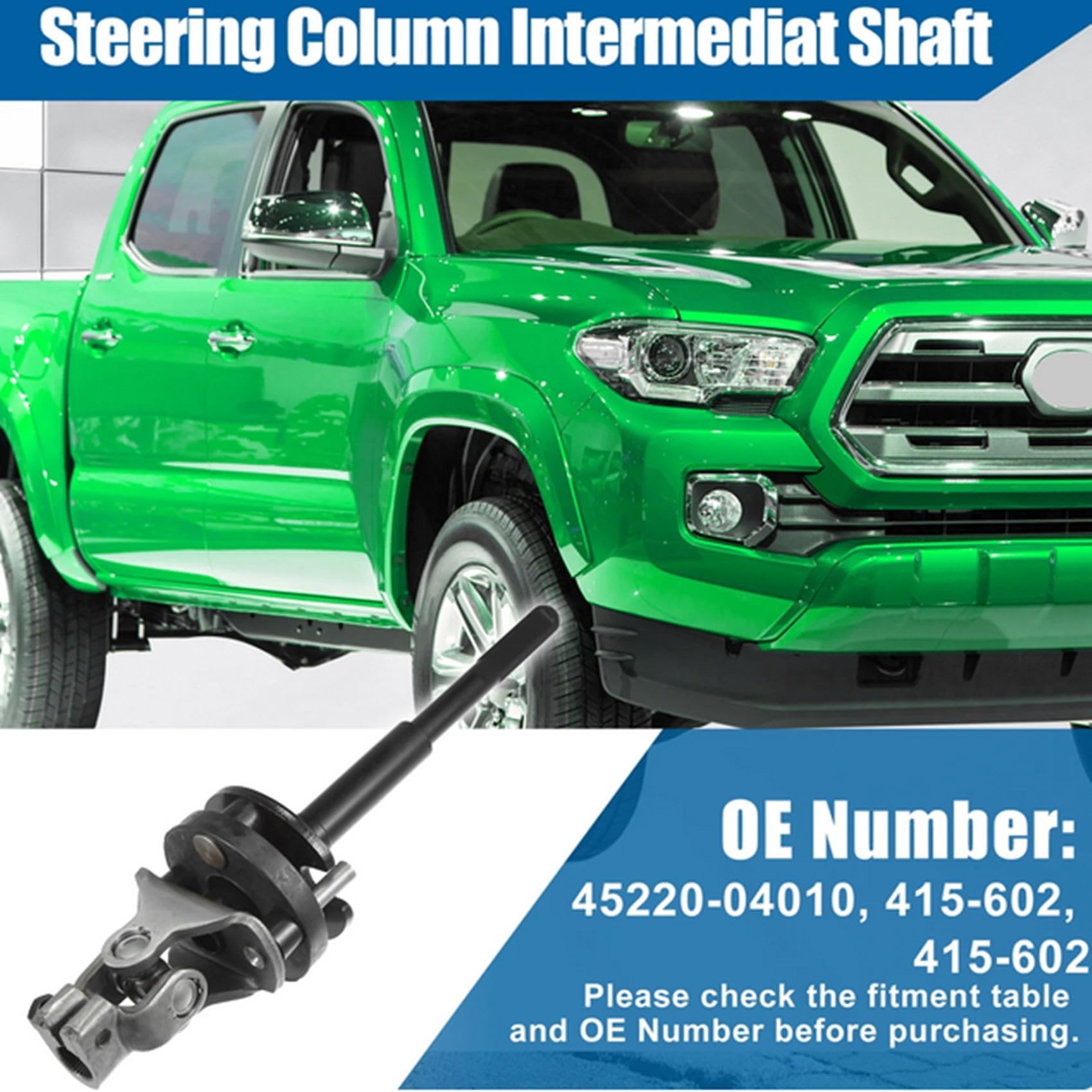 Intermediate Steering Shaft For Toyota Tacoma 2005-2015 2.7L 4.0L V6 ...