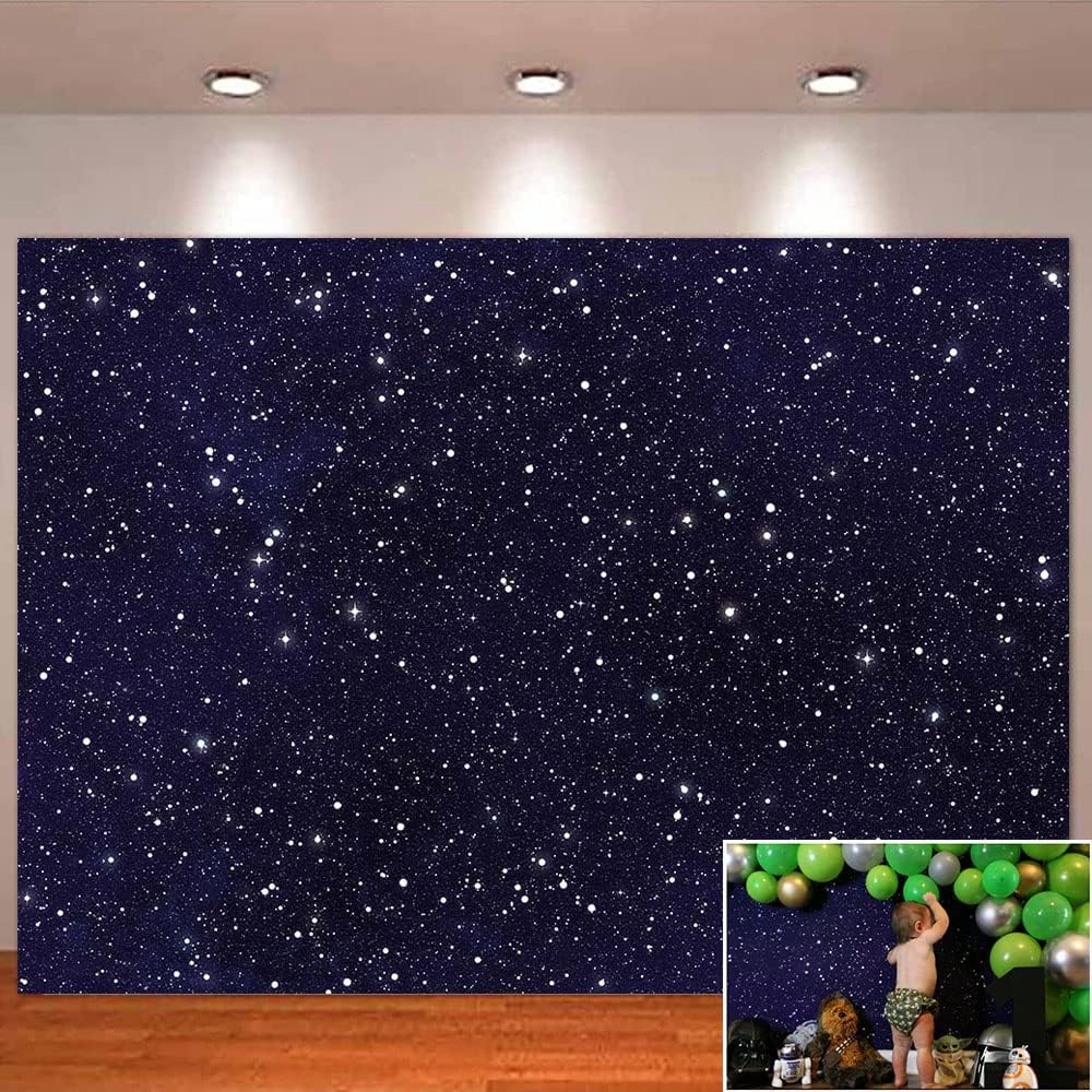 Amazon.com : Night Sky Star Backdrops Universe Space Theme Starry ...