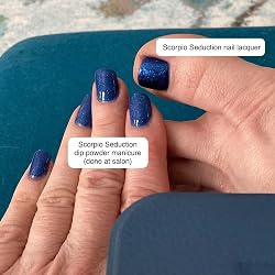 Amazon.com: OPI Nail Lacquer Scorpio Seduction | Opaque Dark Blue ...