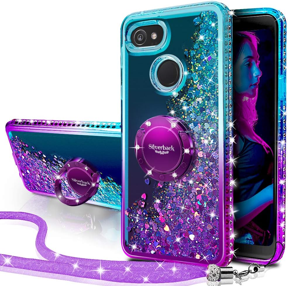 Amazon.com: Silverback for Google Pixel 3a XL Case, Moving Liquid ...