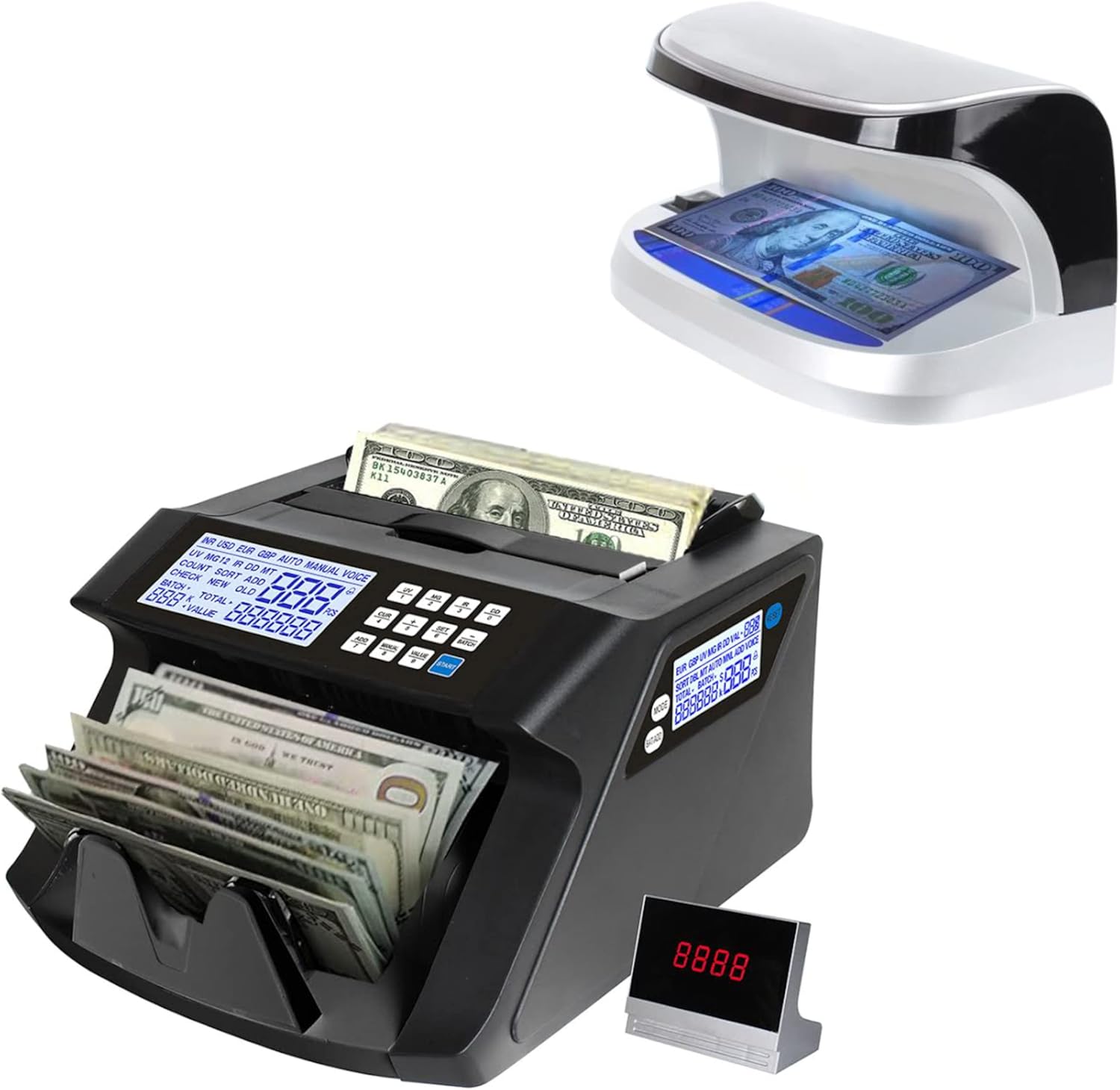 Amazon.com : Khippus K410 Counterfeit Bill Detector + Khippus PRO-4700 ...