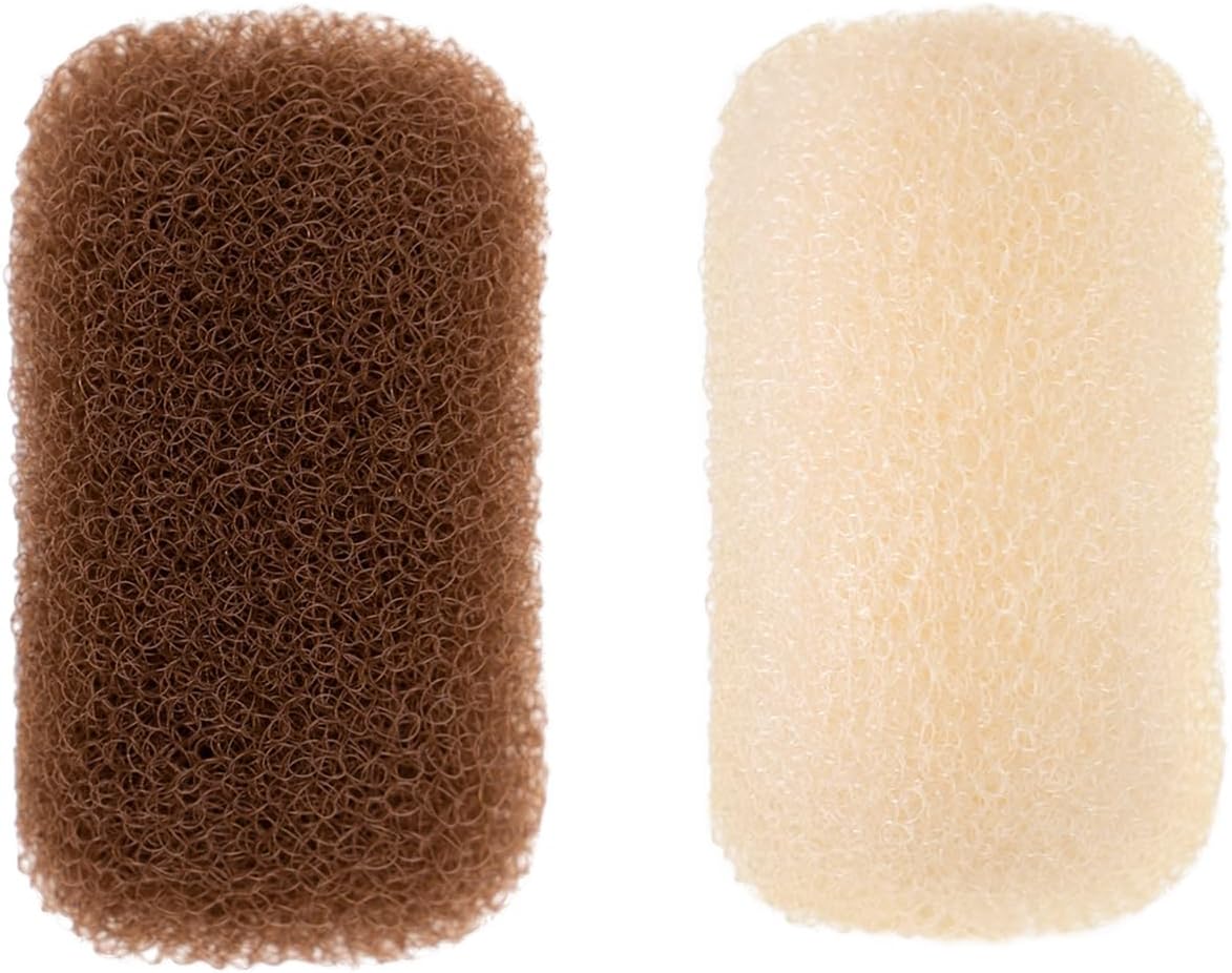 Amazon.com : 3 Pairs Sponge Bump It Up Volume Hair Clip Hair Base ...