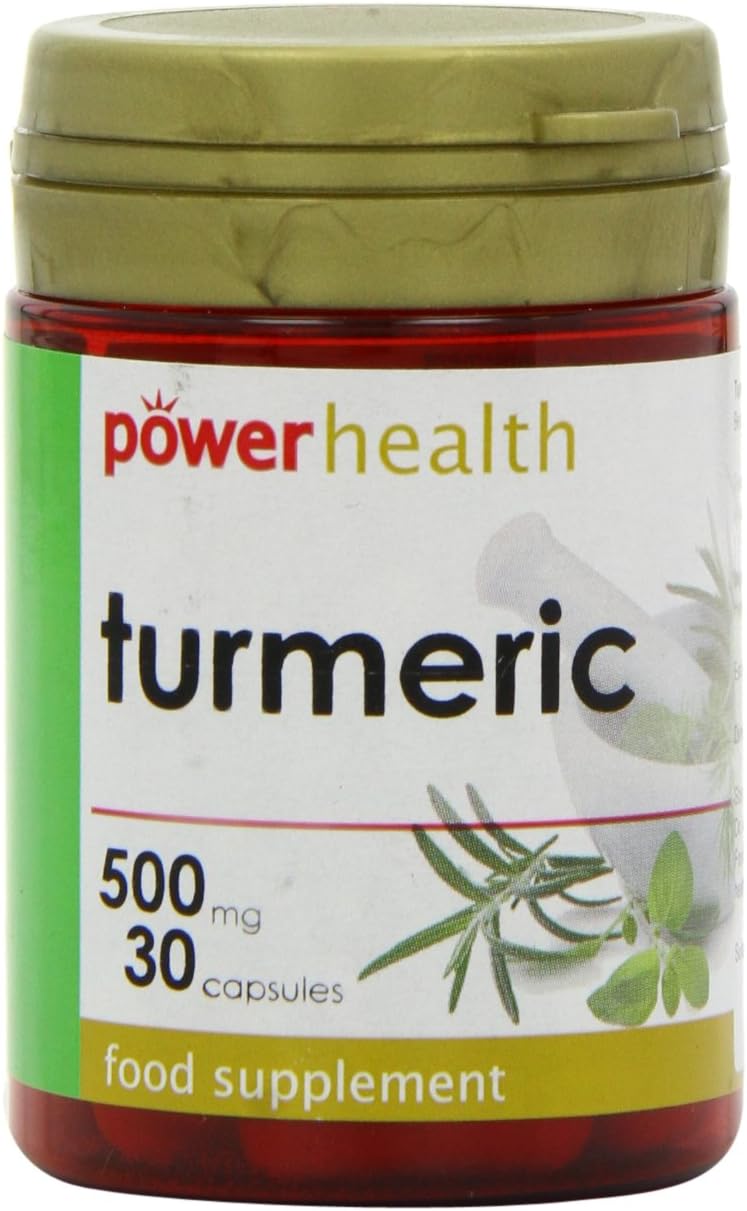 Power Health 500mg Tumeric - Pack of 30 Capsules : Amazon.co.uk: Health ...