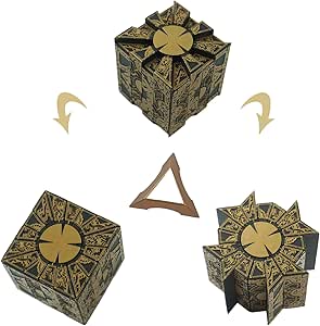 Amazon.com: Detachable Hell Raiser PVC Puzzle Box Replica, 3 x 3 x 3 ...
