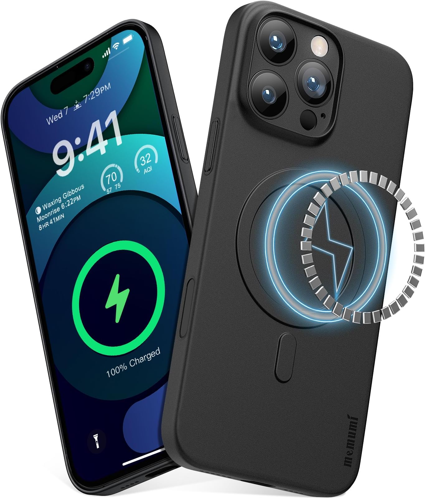 Amazon.com: memumi Thin Case for iPhone 16 Pro Max Carbon Fiber Pattern ...