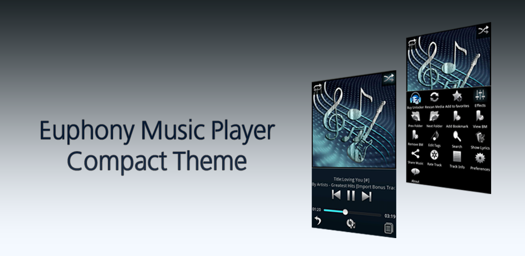 Compact Theme For Euphony Music Player:Amazon.com:Appstore for Android