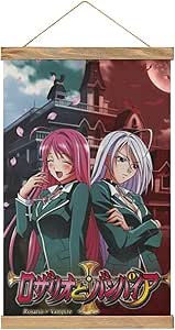 Amazon.com: Anime Rosario + Vampire Scroll Poster Wall Fabric Decor ...