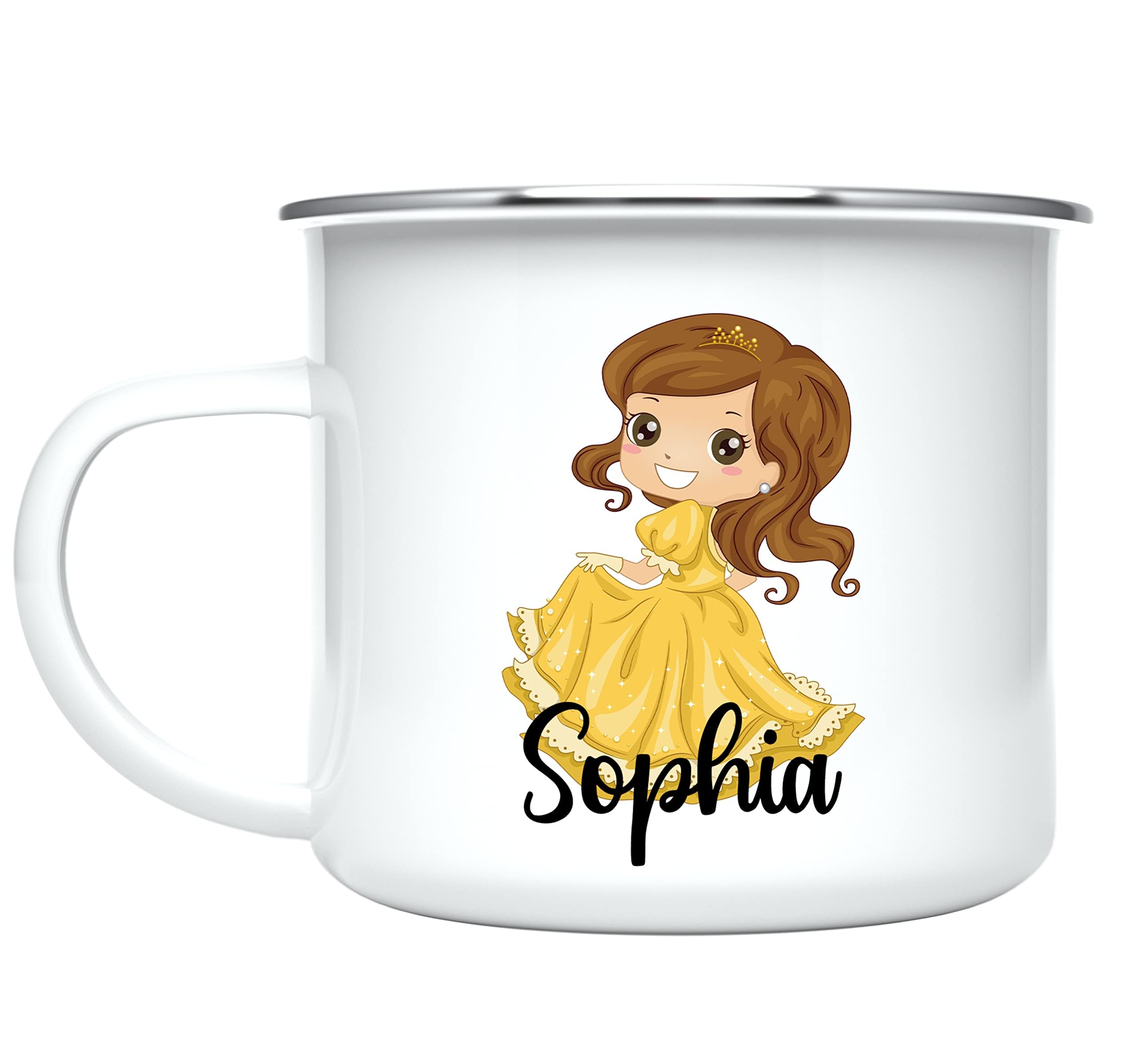 Amazon.com: HomeBee Personalized Mug for Kids & Girls | Customized Hot ...