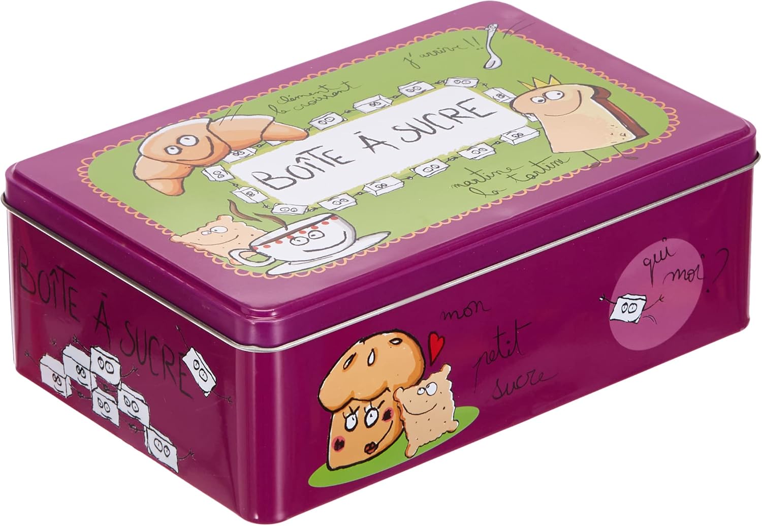 Delys-By-Verceral 509383 Boîte, Métal, Rangement Alimentaire ...