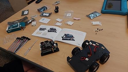 Amazon.com: GeeekPi Smart Robot Car Kit for Arduino UNO R3, STEM Programming Education ...