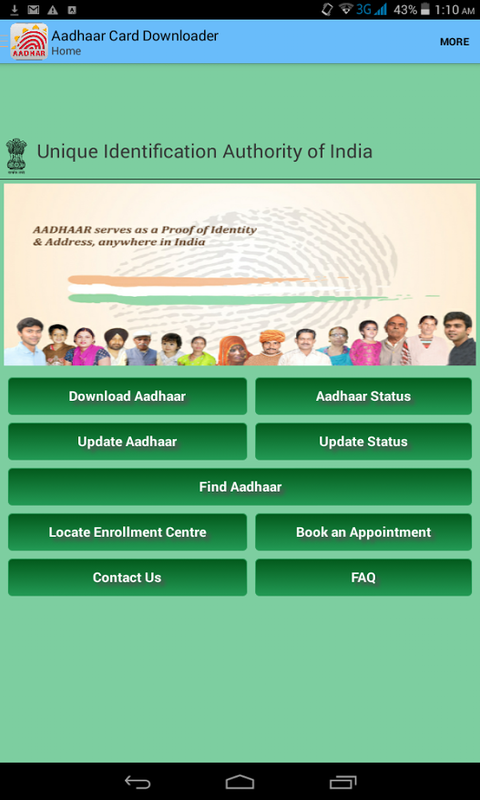 Aadhaar card downloader - App on Amazon Appstore
