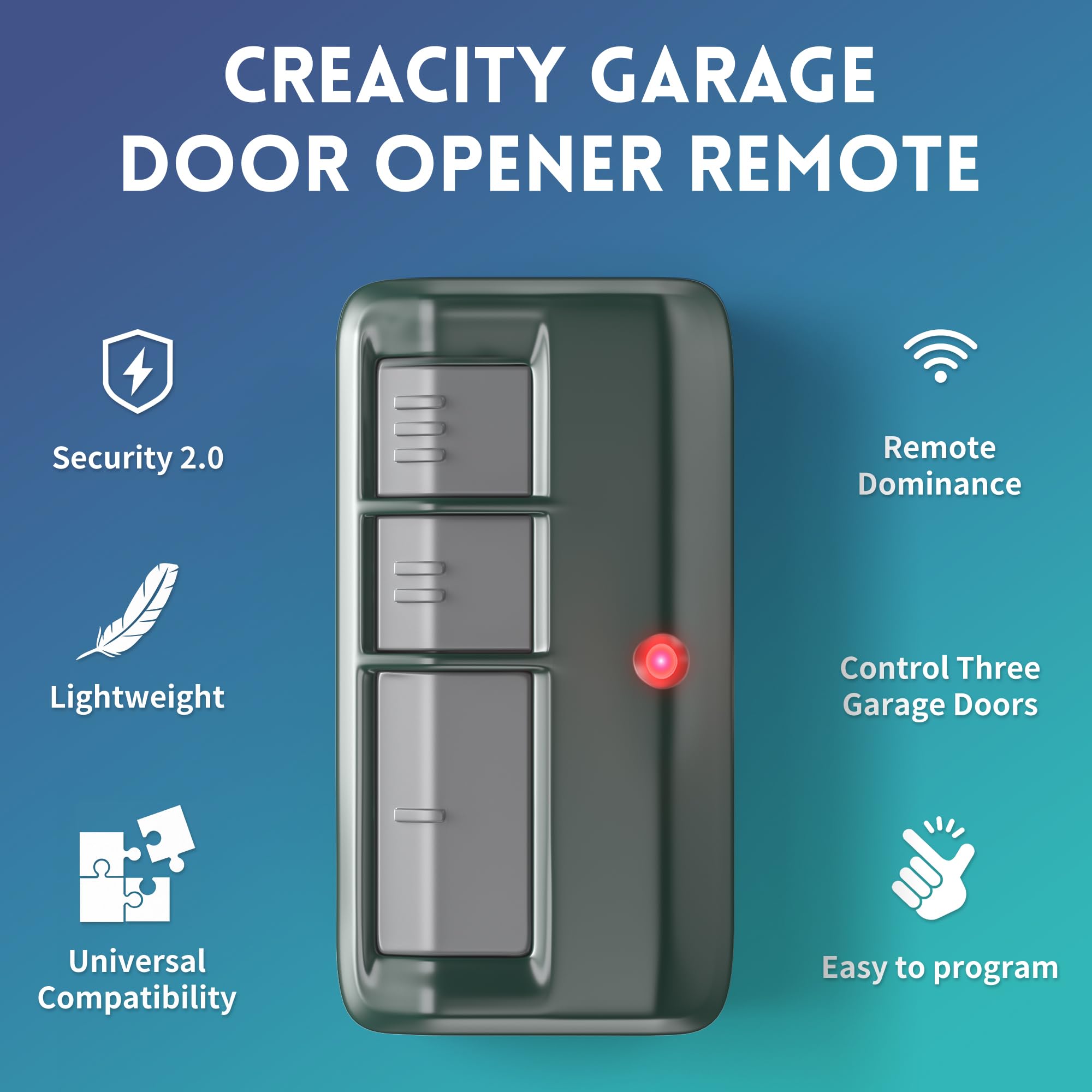 Snapklik.com : 3 For Chamberlain LiftMaster Craftsman Garage Door ...