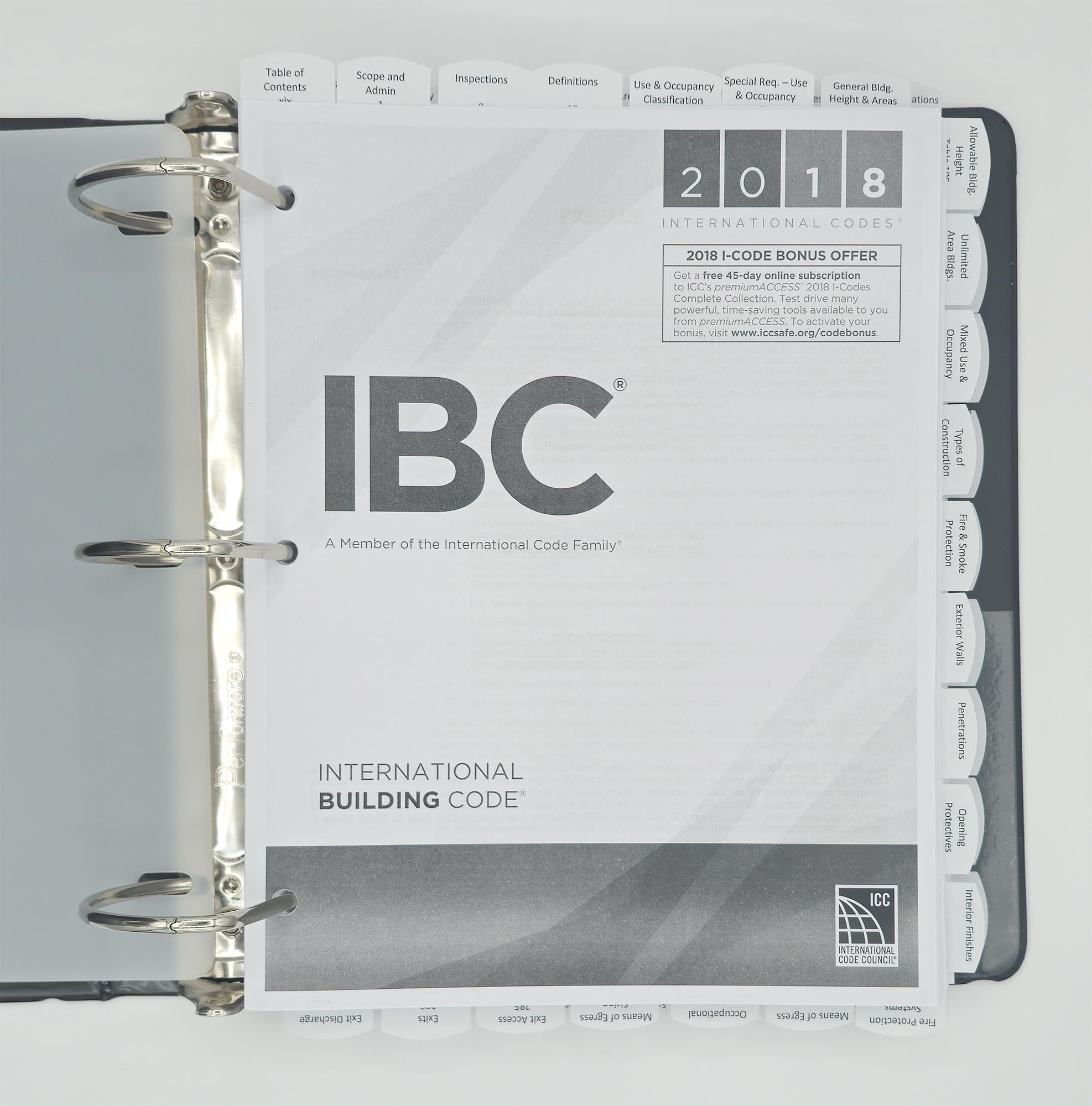 Highlighted and Tabbed - 2018 International Building Code - from Exam ...