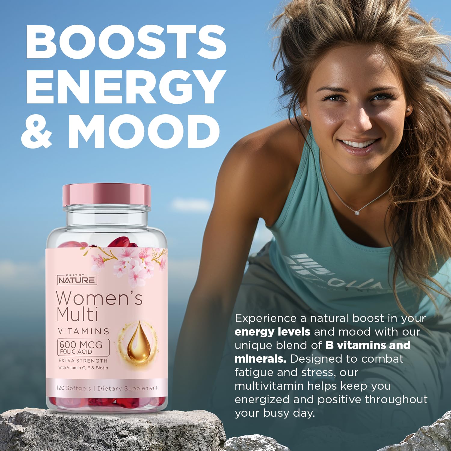 Snapklik.com : Built By Nature Vitamins For Women Womens Complete Daily ...