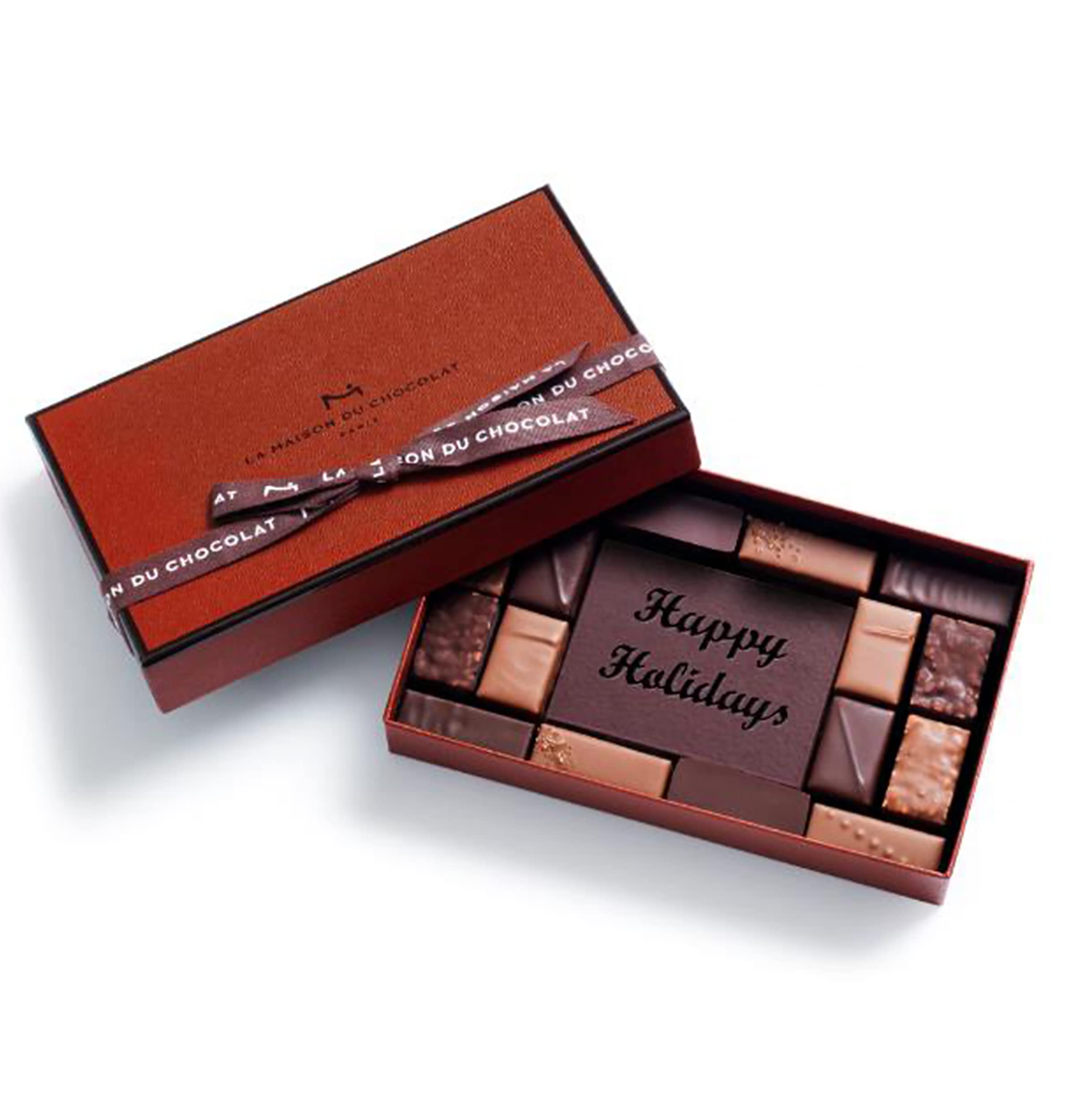 Buy La Maison Du Chocolat “Happy Holidays” Coffret Maison 16 Pcs ...