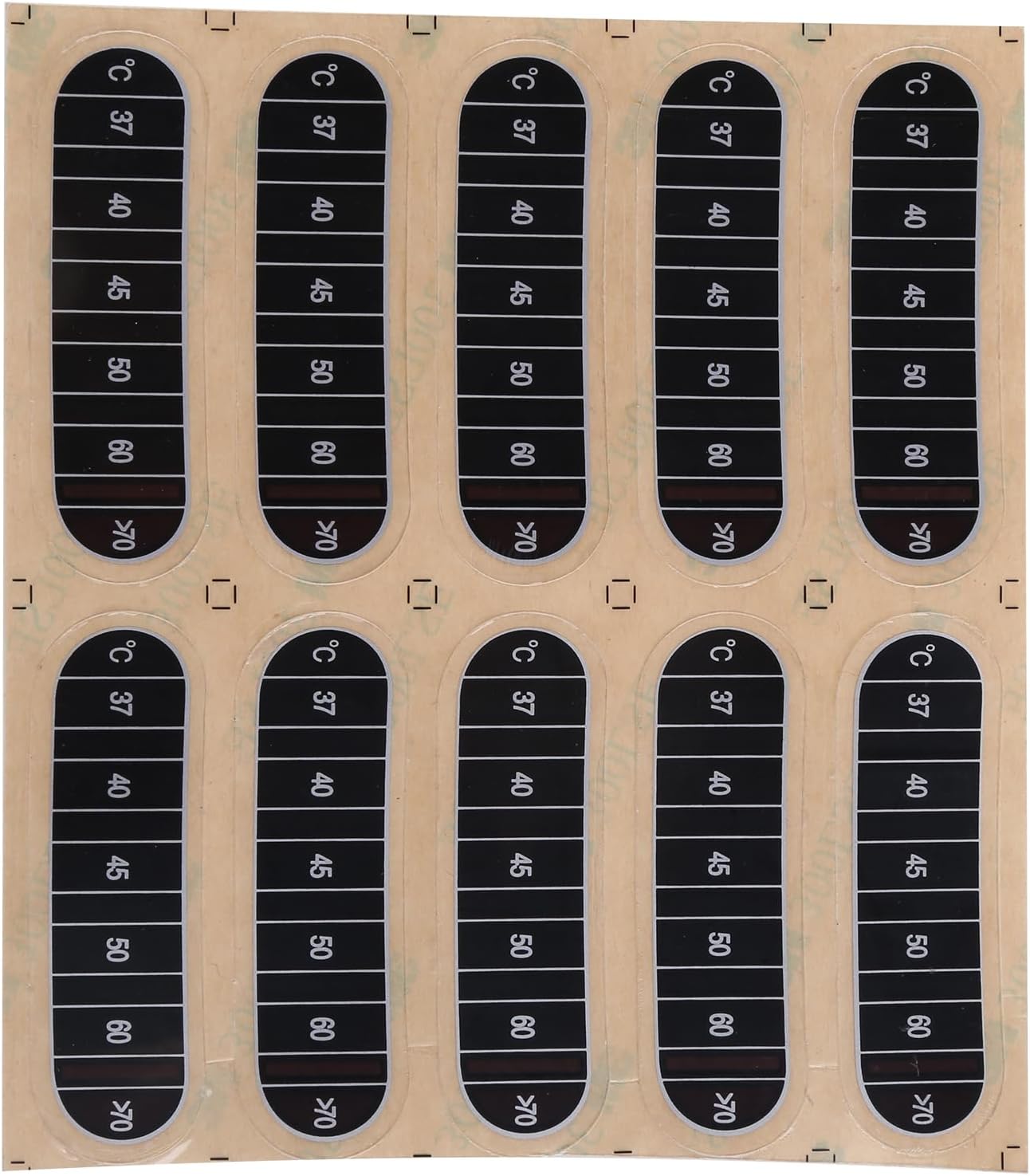 Amazon.com: DSBAOMA Stick On Strips Horizontal Stickers Instant Read ...
