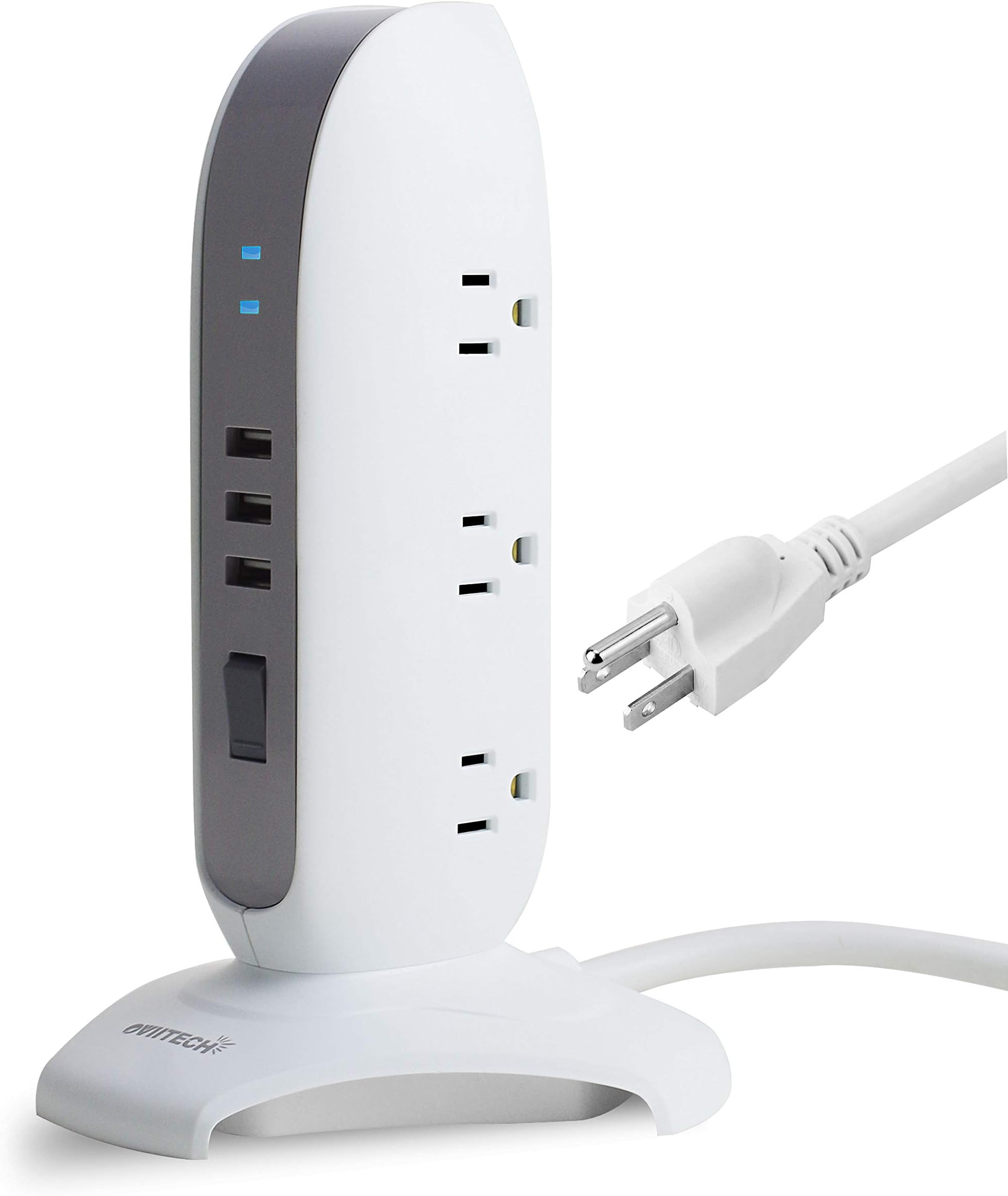 Amazon.com: ElecVoztile Rack Mount Power Strip Surge Protector, 7 ...