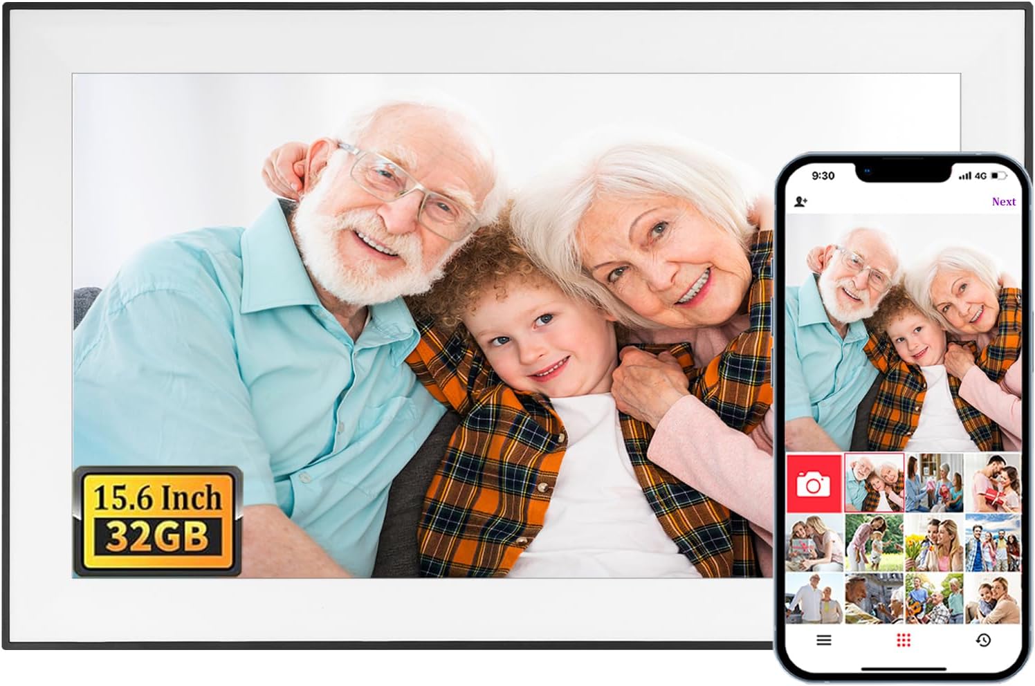 Amazon.com : Pandigital PanImage PI1003DW 10.1-Inch Digital Picture ...