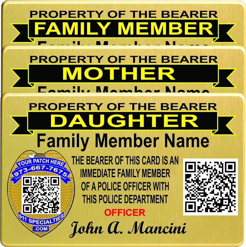 Police Gold Card - Law Enforcement Only. Similar to the PBA courtesy ...