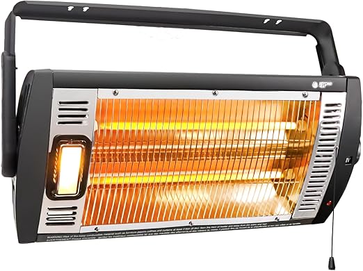 Amazon.com: BEYOND HEAT Electric Garage Heater 120V, 750/1500W Ceiling ...