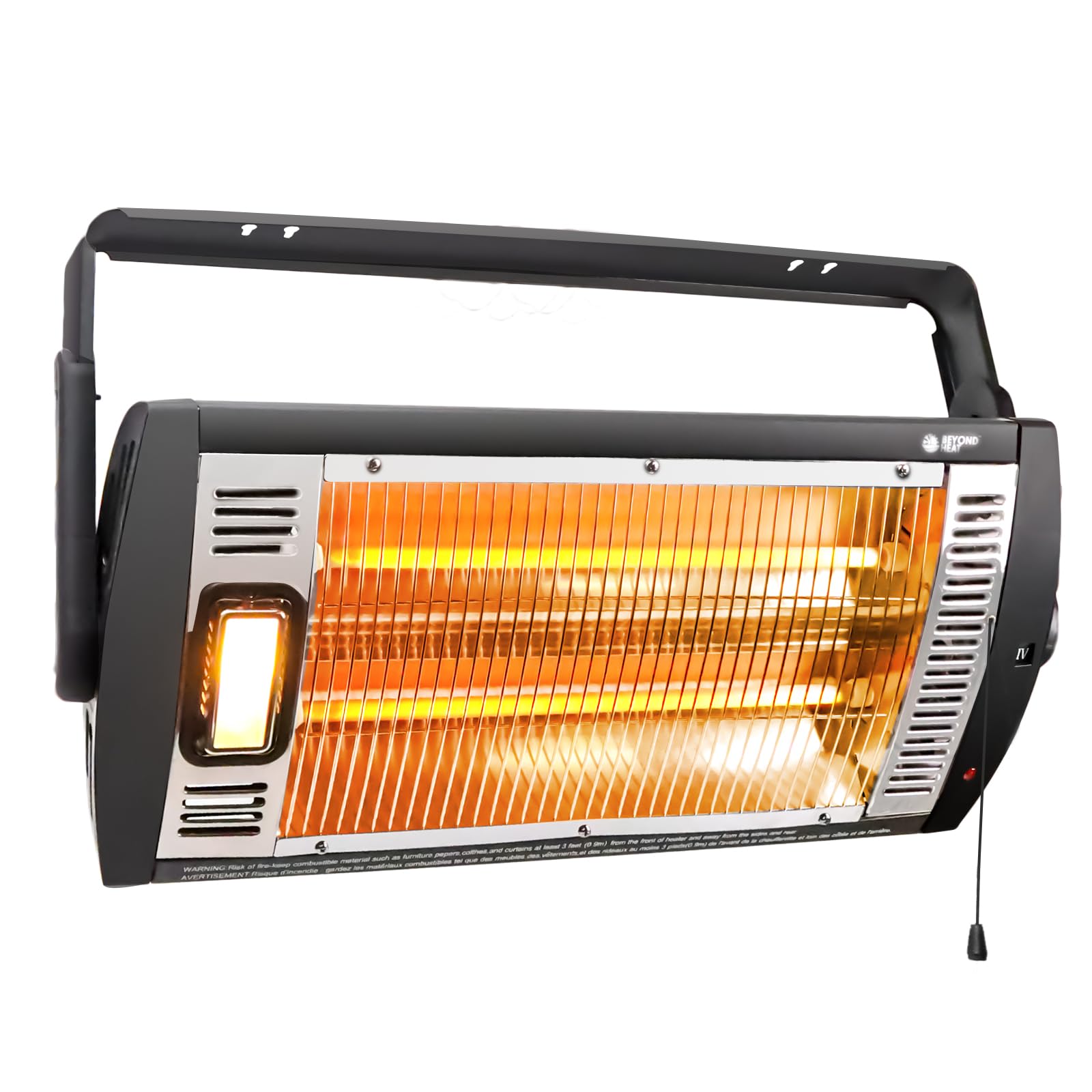 Snapklik.com : BEYOND HEAT Electric Garage Heater 120V, 750/1500W ...