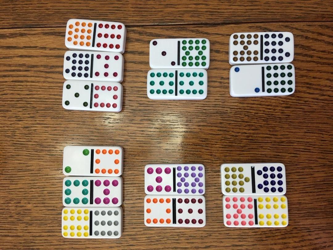 Amazon.com: Hansen Deluxe Double 18 Dominoes Game : Toys & Games