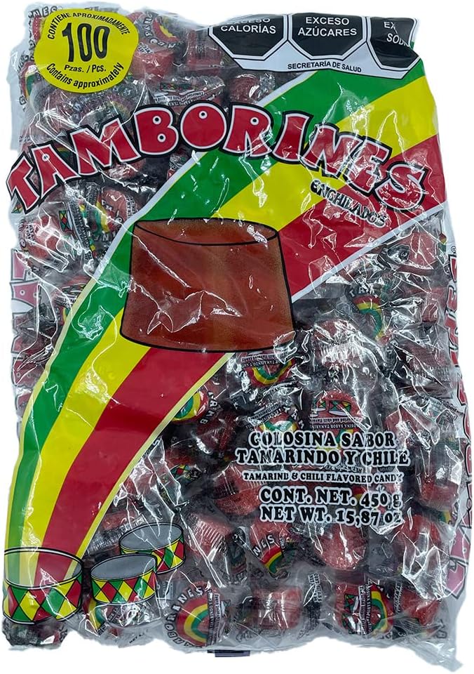 Farvisan Tamborines Enchilados(Tamborcitos) Golosina sabor tamarindo y ...