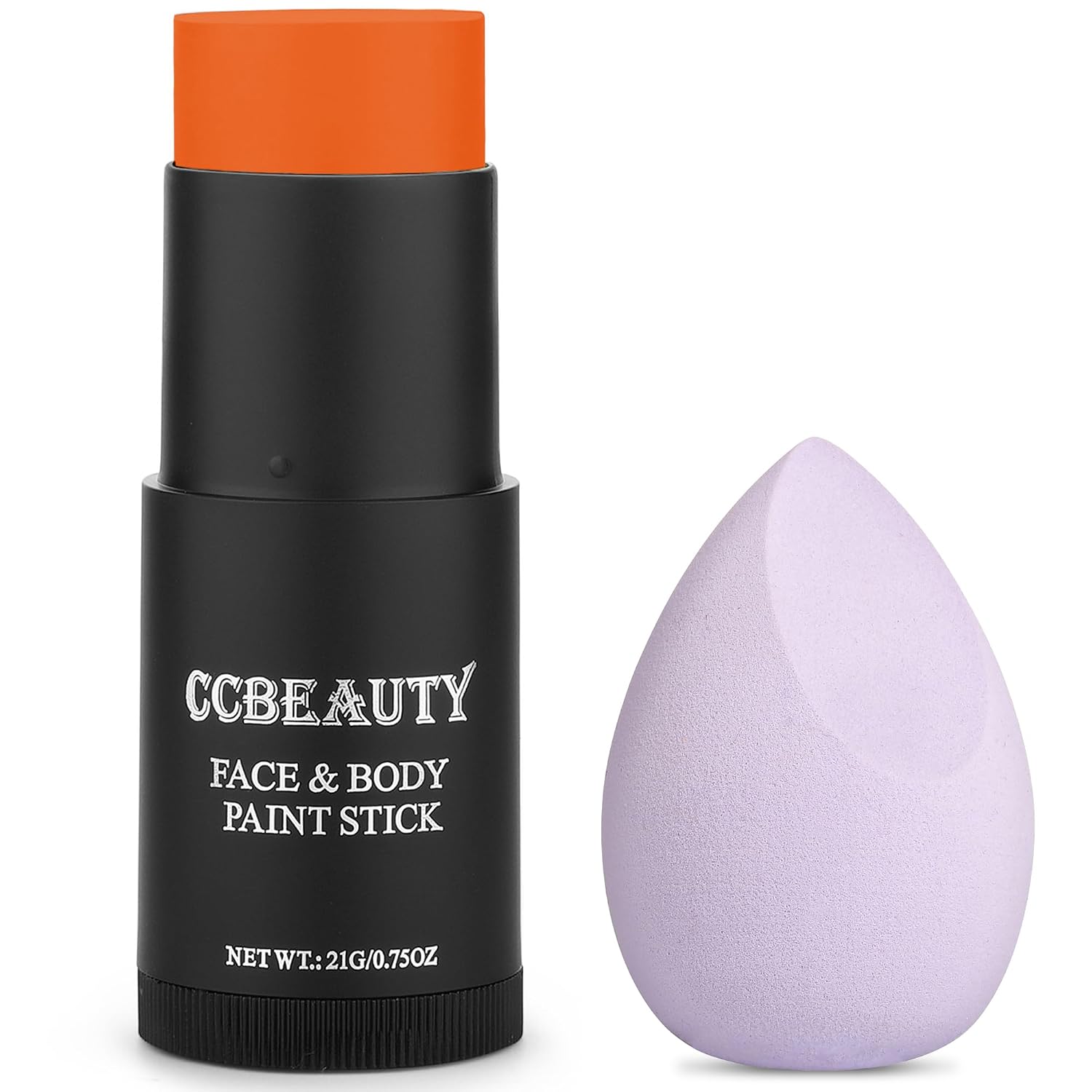 Amazon.com: CCbeauty Orange Face Paint Stick,Face Painting Kit,Non ...