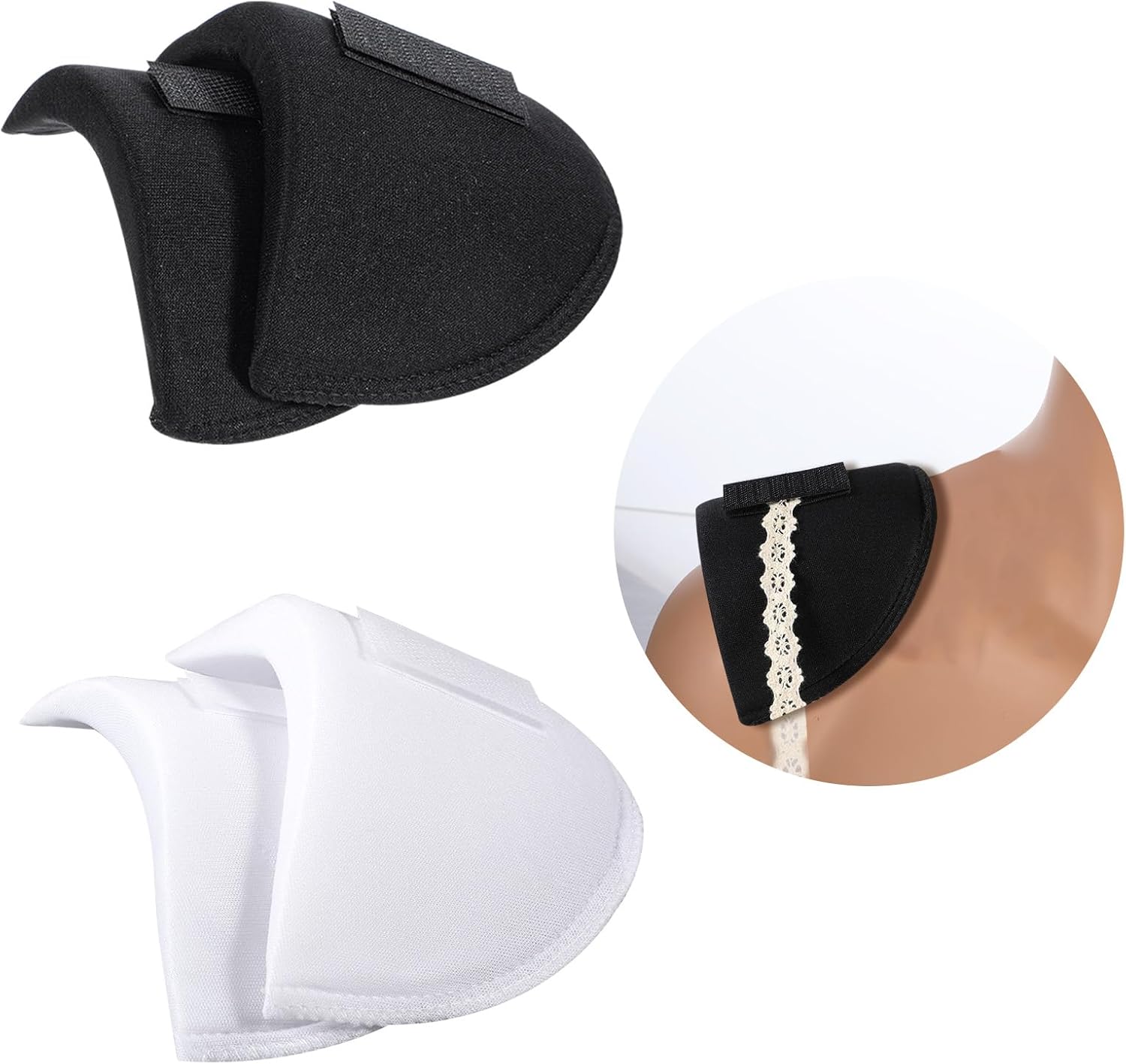 Amazon.com: TIESOME 2 Pairs Shoulder Pads, Thickening 1.5cm Foam ...