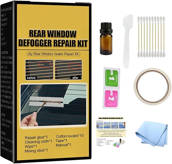 Amazon.com: Hoghaki Car Rear Window Defroster Repair Kit, Rear Window ...